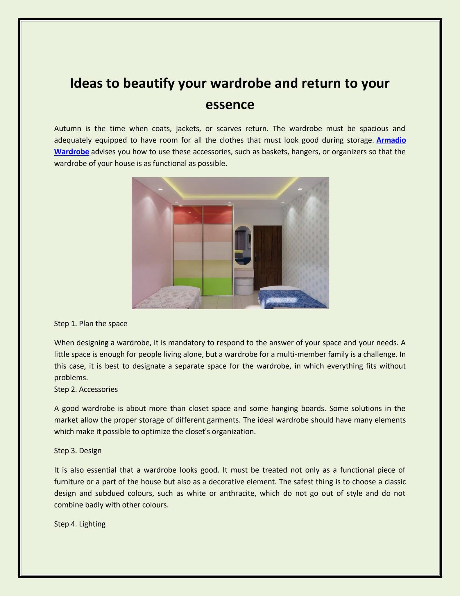 Ideas to beautify your wardrobe and return to your essence by Jase ...