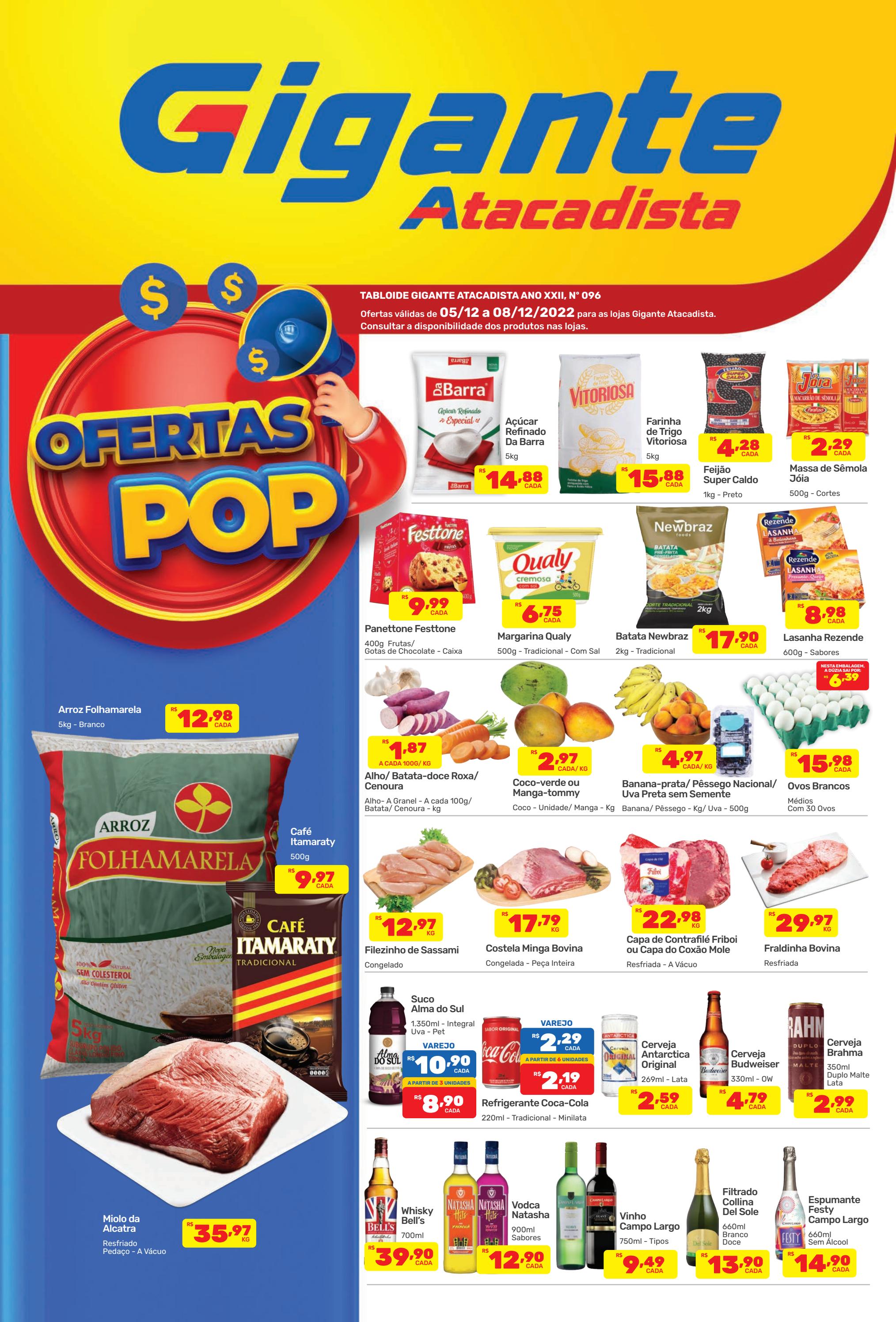 Confira as promoções especiais do Ofertas Pop Gigante Atacadista ...