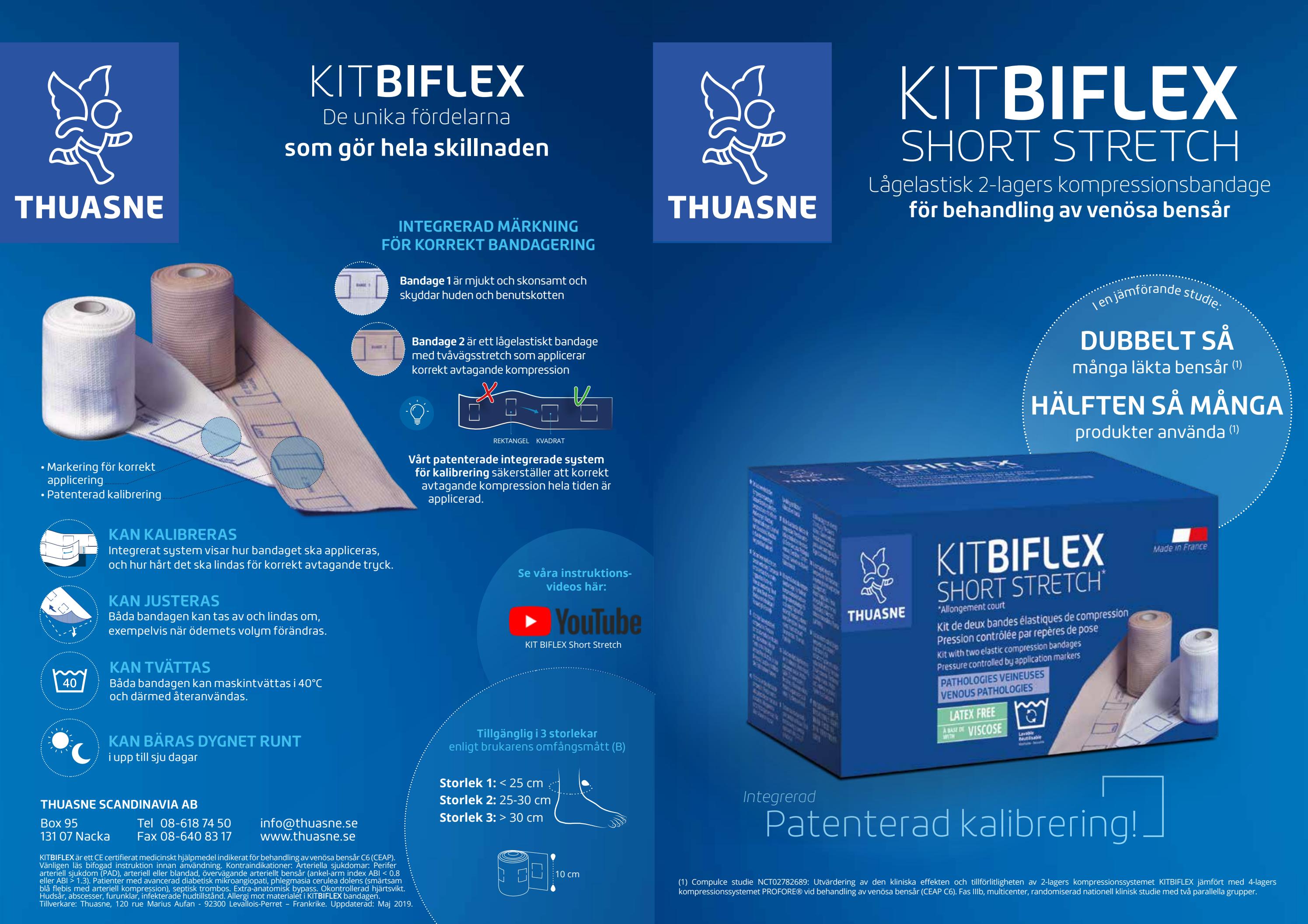 Kit Biflex - effektiv behandling av bensår by Thuasne - Issuu