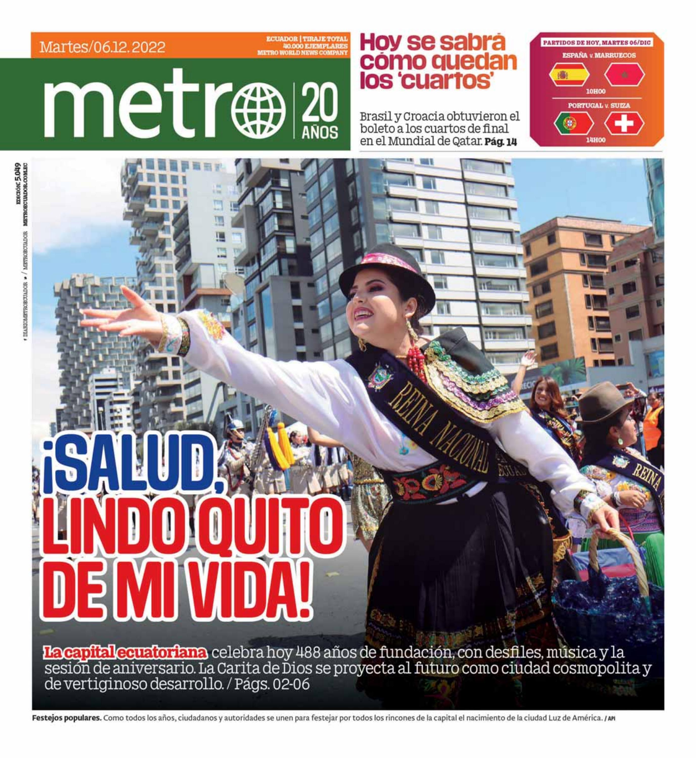 Diario Metro, edición 06 de diciembre 2022 by Diario Metro - Issuu