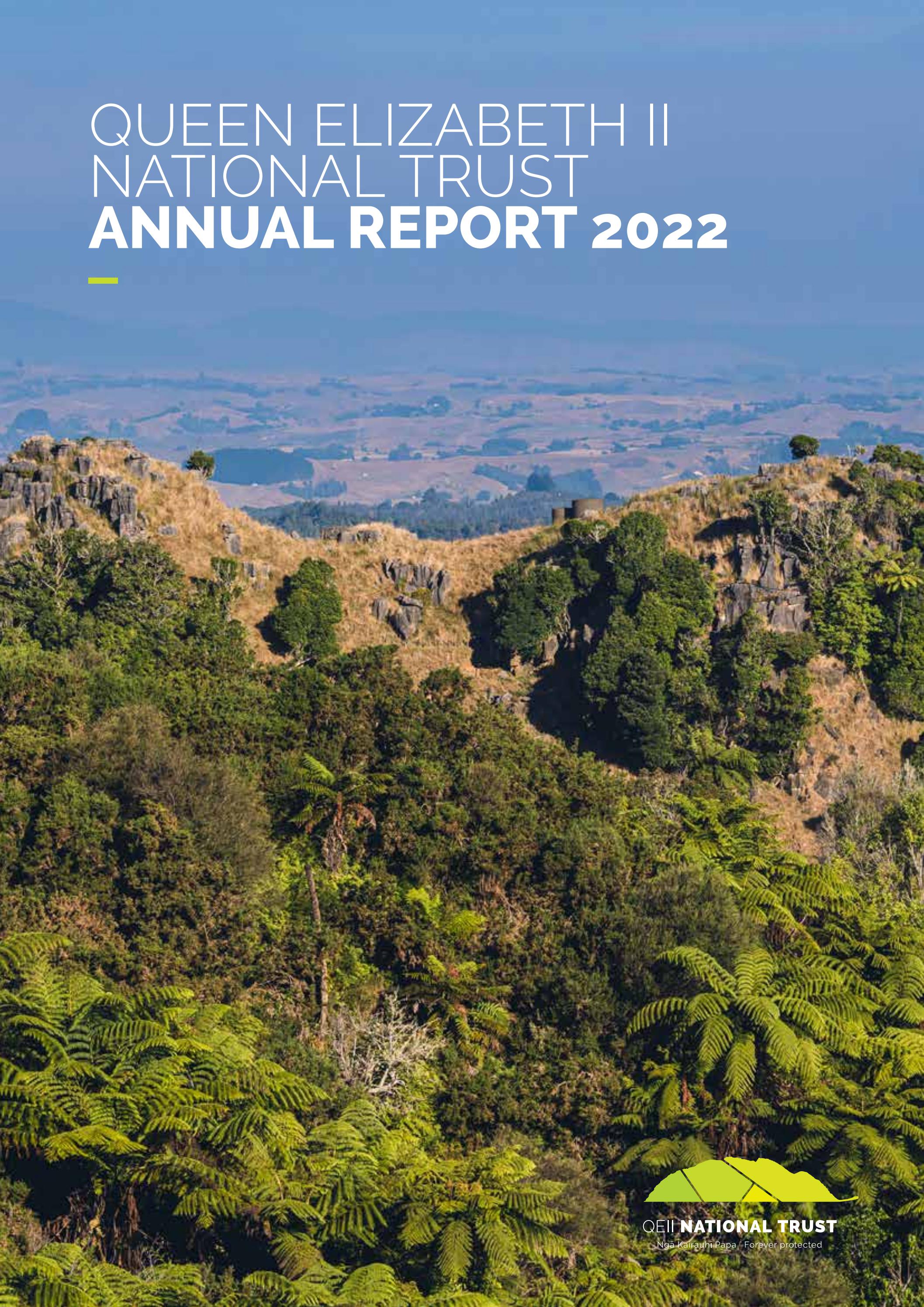 QEII 2022 Annual Report by QEIINationalTrust - Issuu