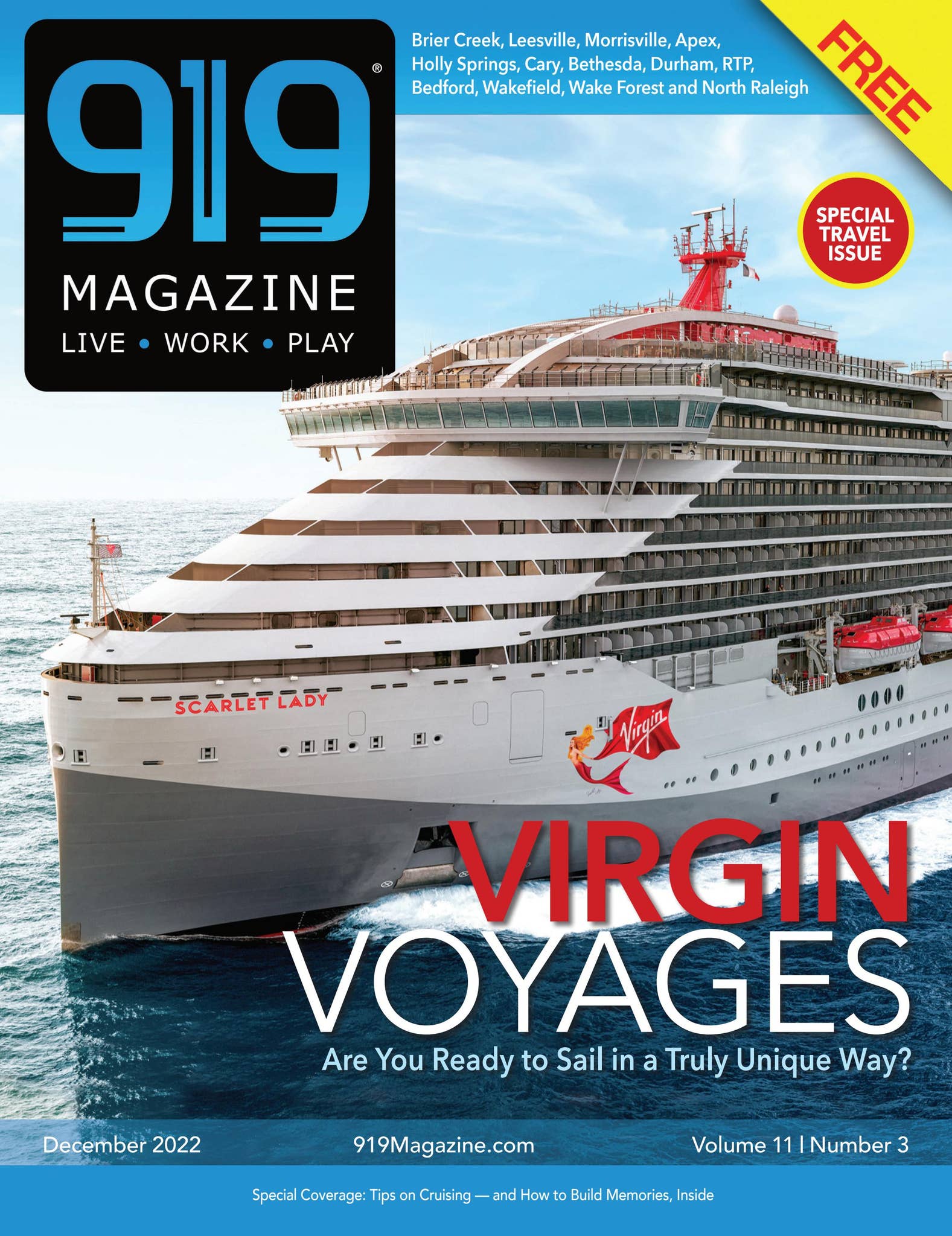 919 Magazine December 2022 - Special Travel Issue by Bee Shining Media ...