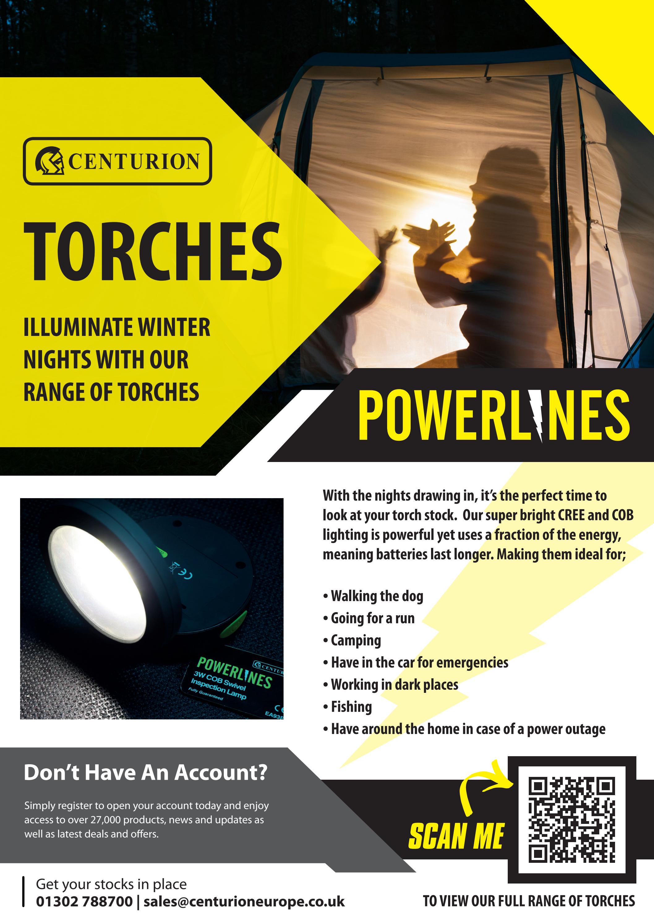 Powerlines Torches by Centurion Europe - Issuu
