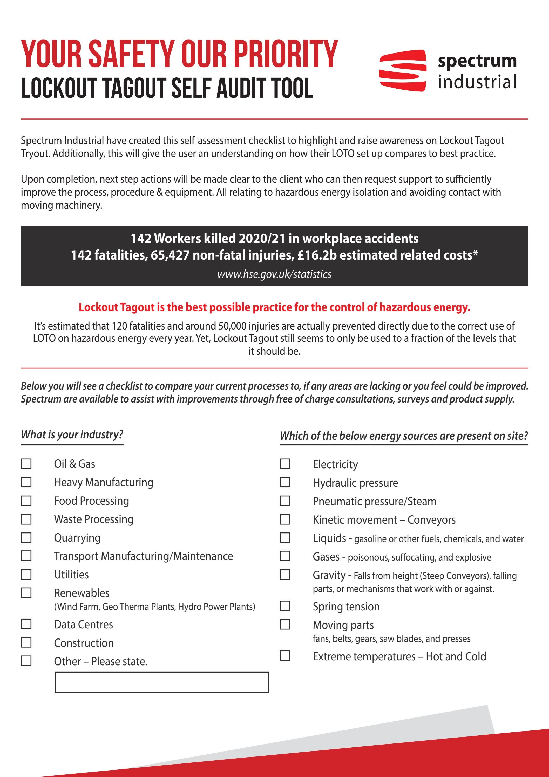 LOTO Self Audit Flyer by Centurion Europe - Issuu