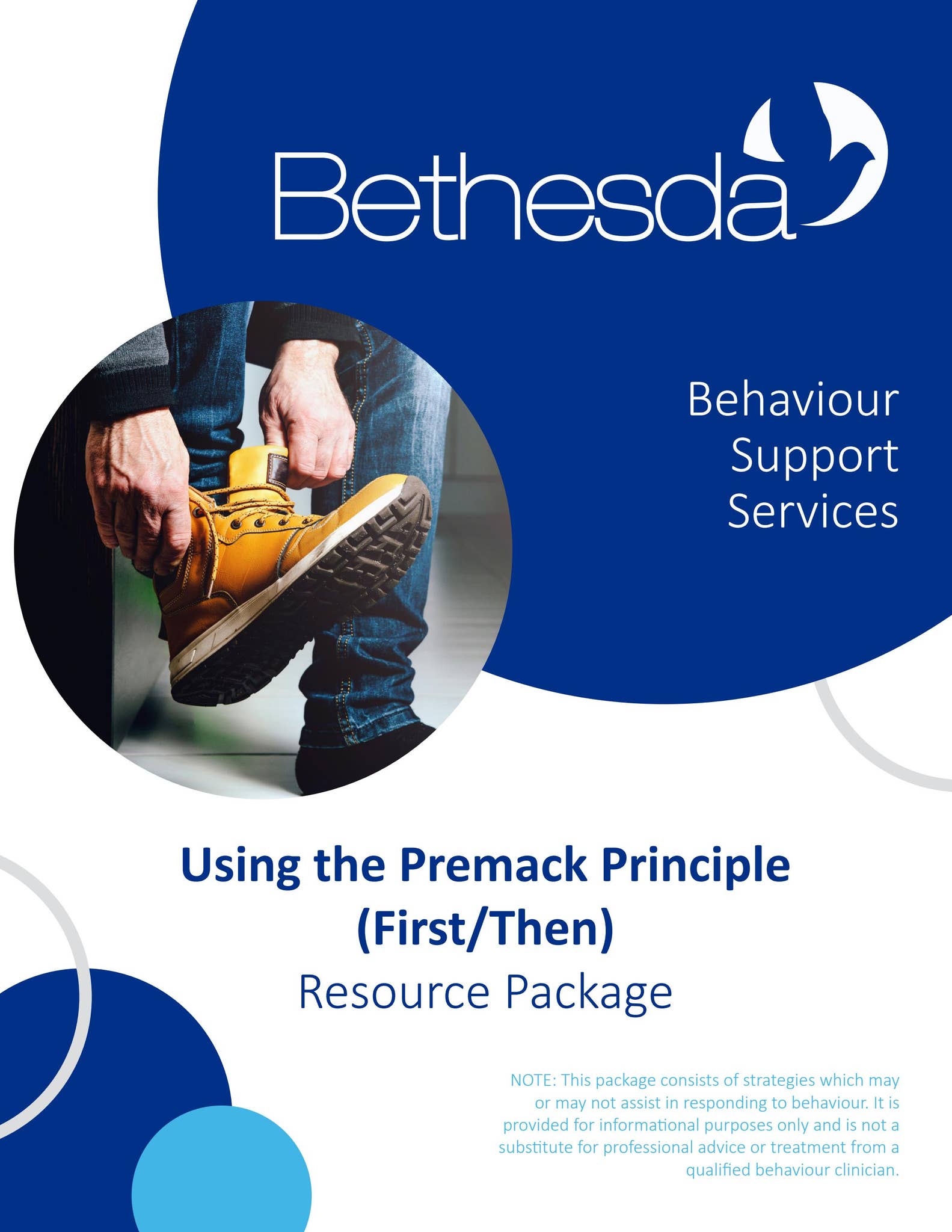 Bethesda - Using the Premack Principle - Resource Package by Bethesda ...