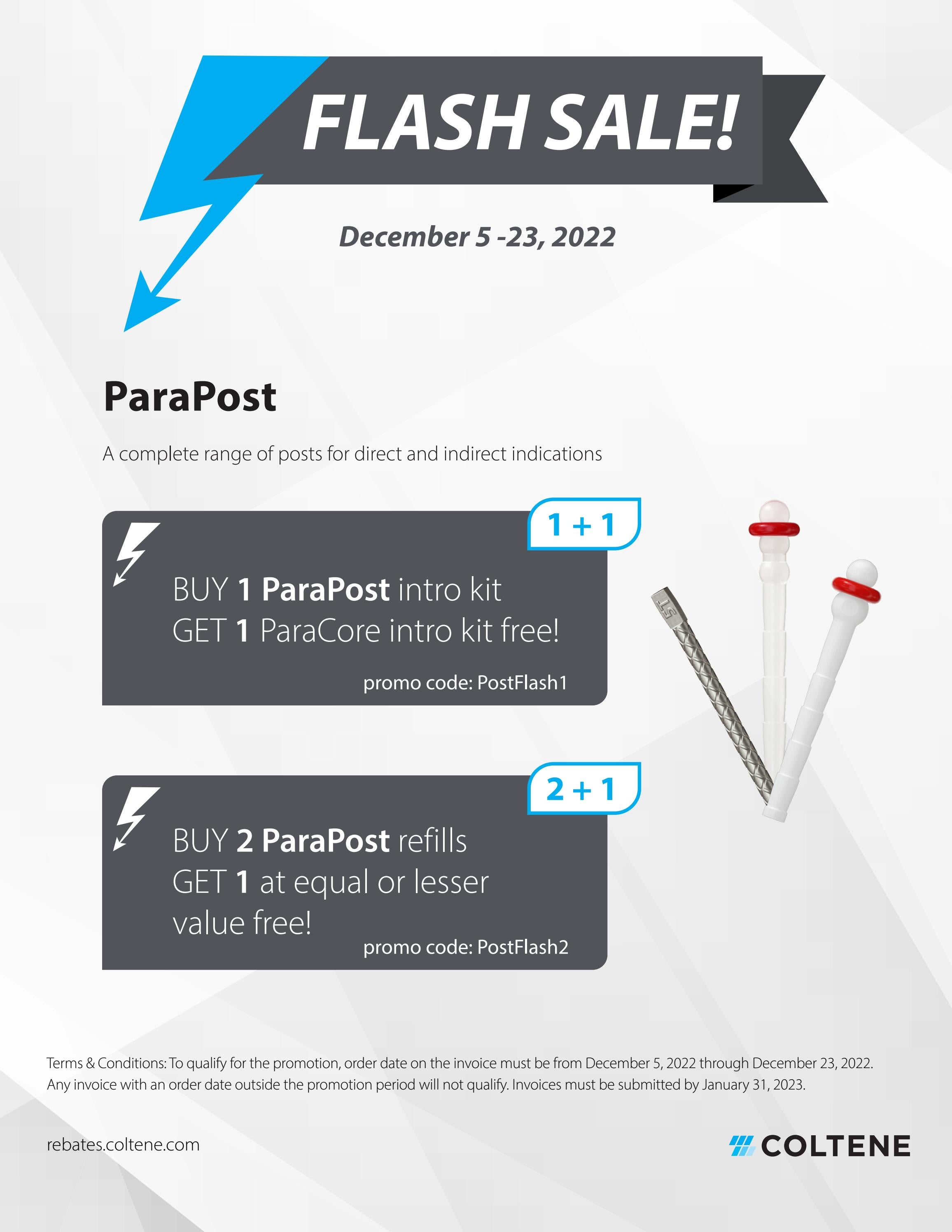 Coltene ParaPost Flash Sale 2022 by J&L Marketing - Issuu