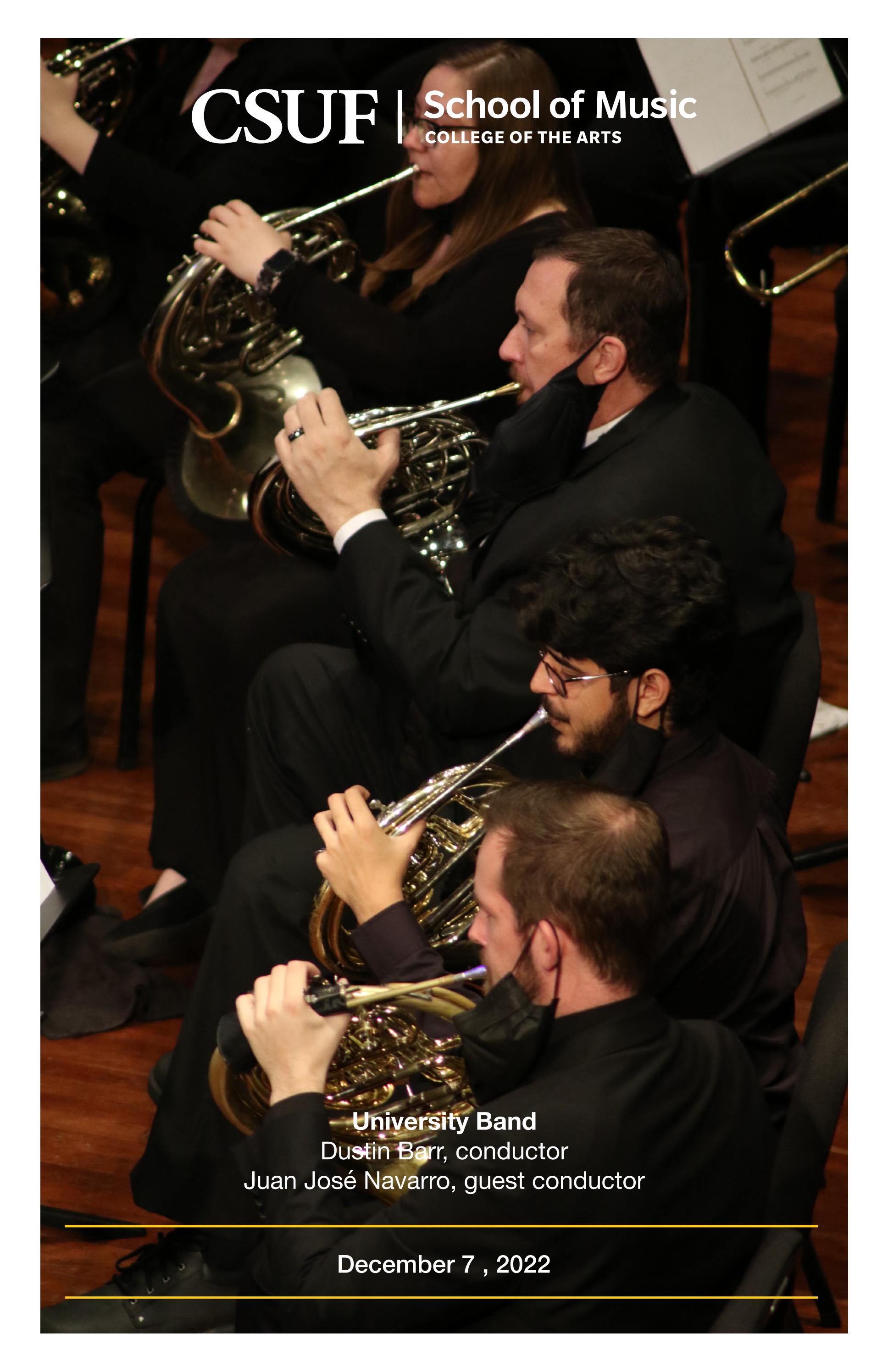 "University Band" program by csuf_COTA - Issuu