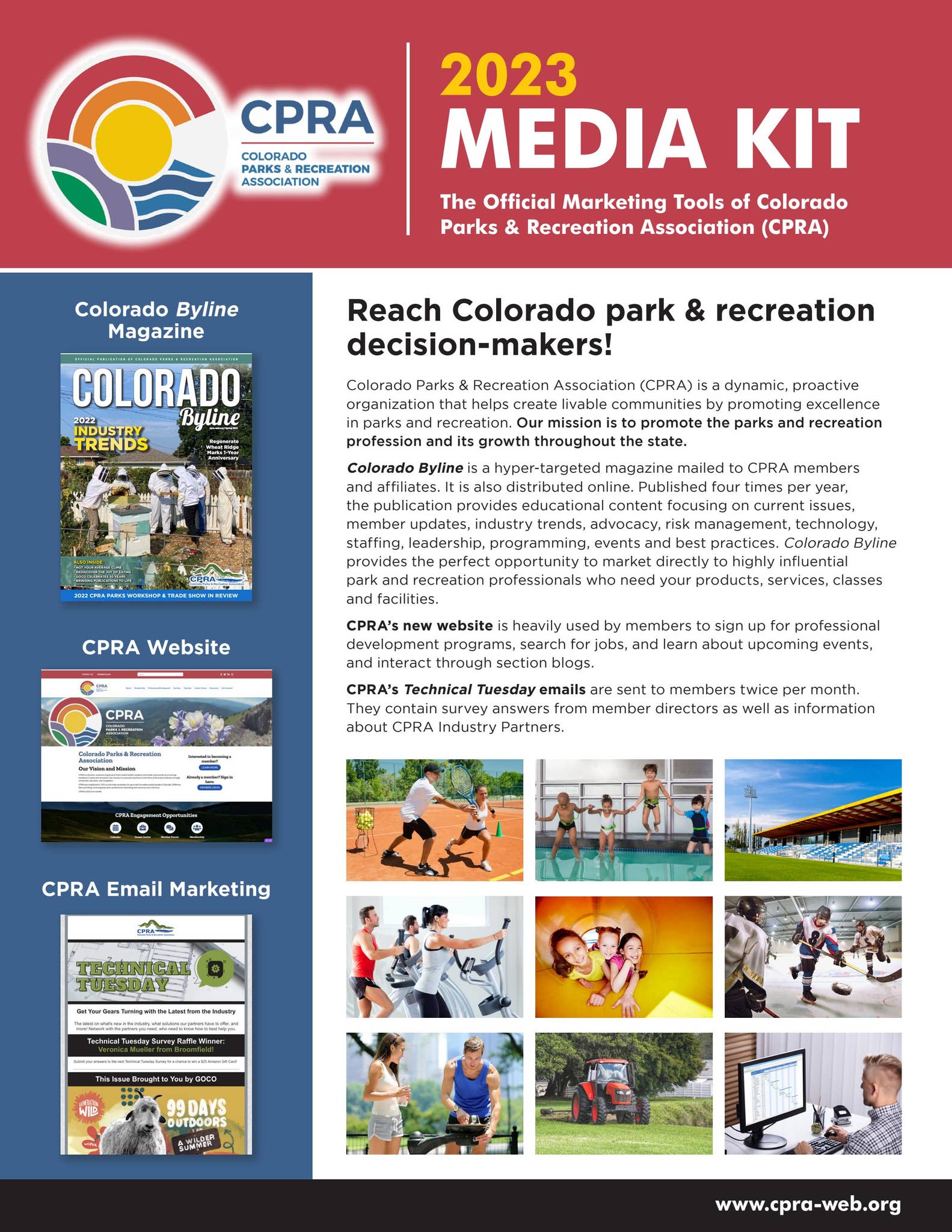 2023 CPRA Rate Card by Pernsteiner Creative Group, Inc. - Issuu
