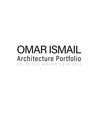 Omar Ismail Portfolio by omar_ismail - Issuu