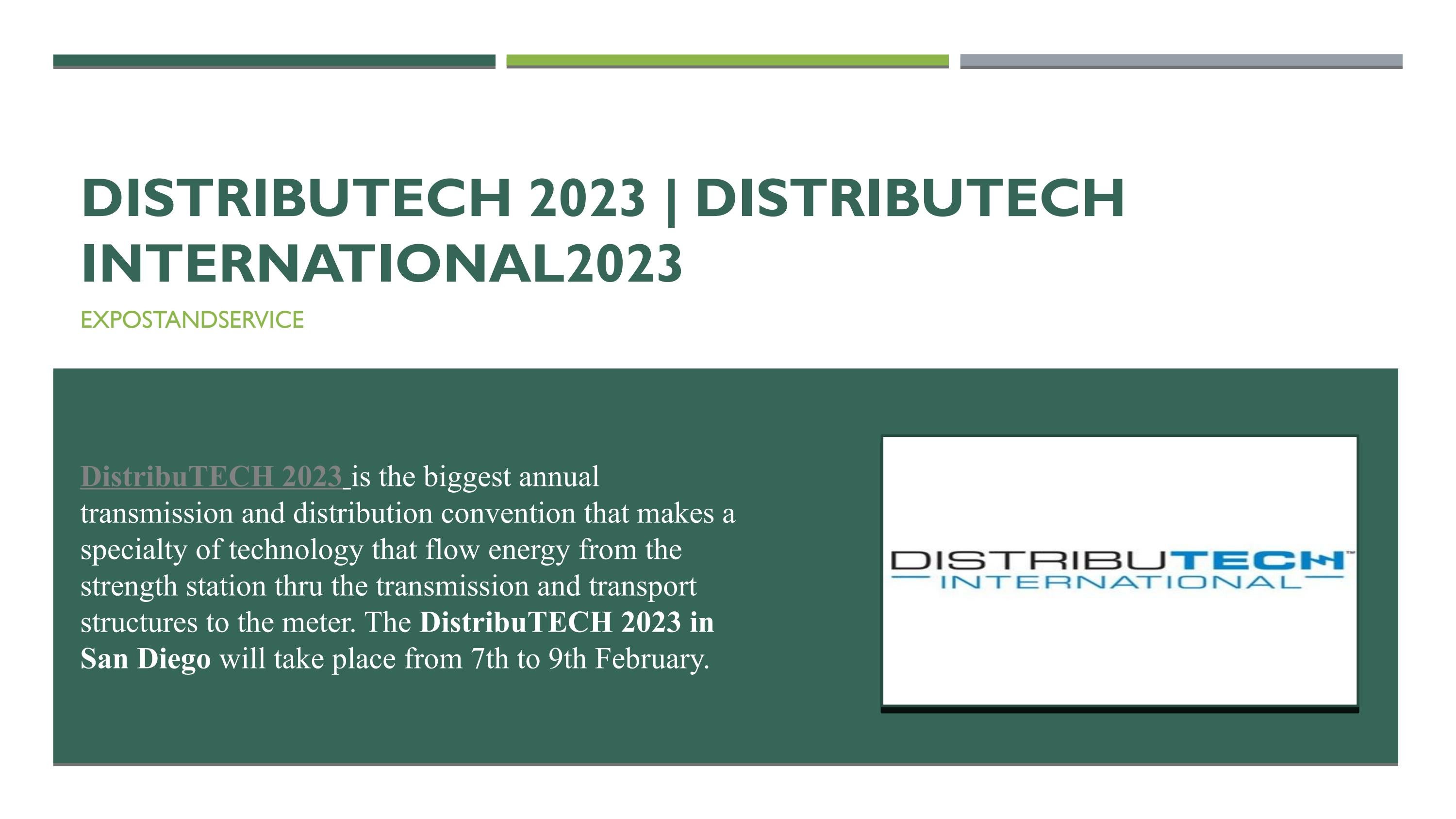 DistribuTECH 2023 | DistribuTECH International2023 by Smith Julian - Issuu