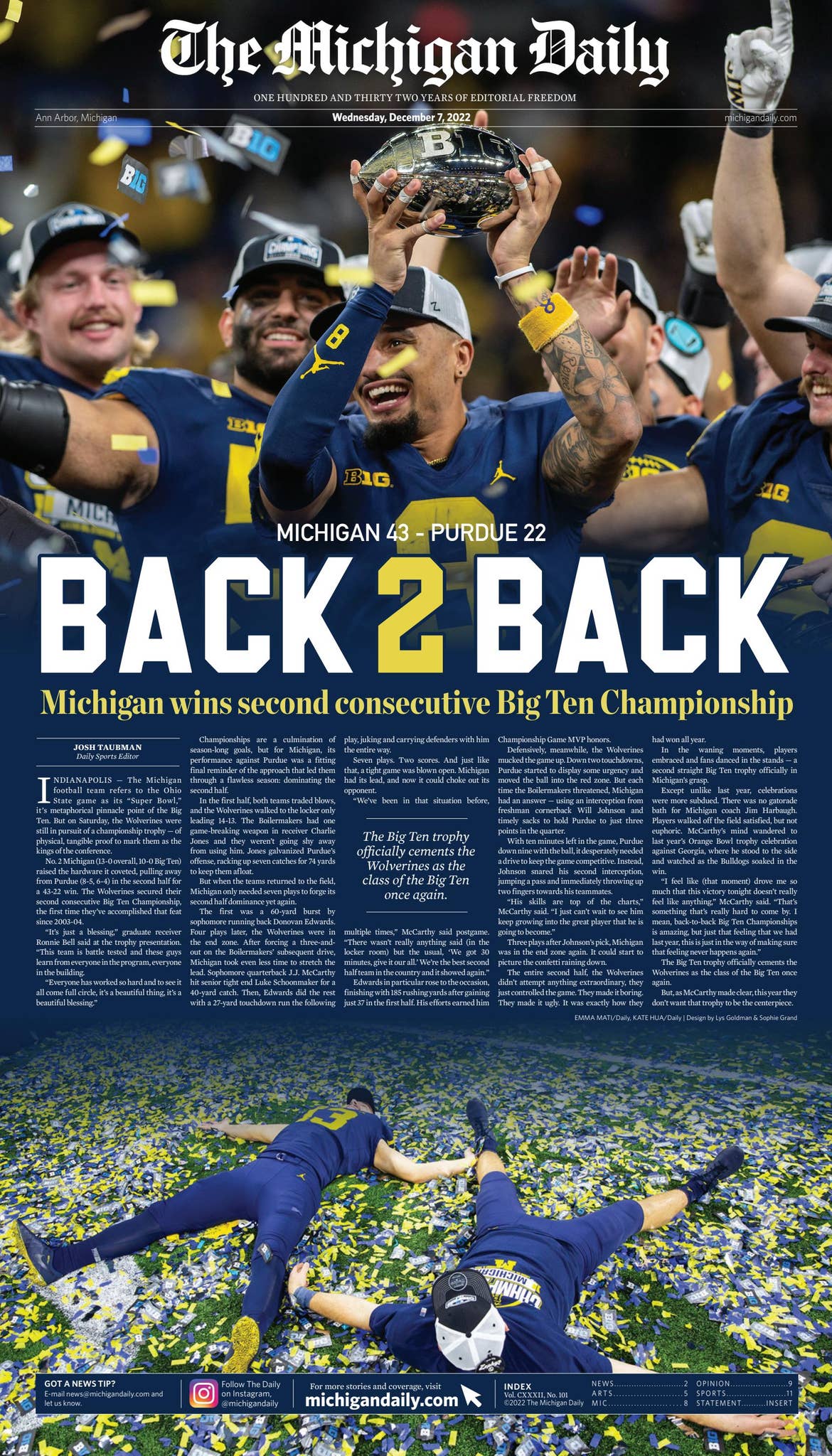 2022-12-07 by The Michigan Daily - Issuu