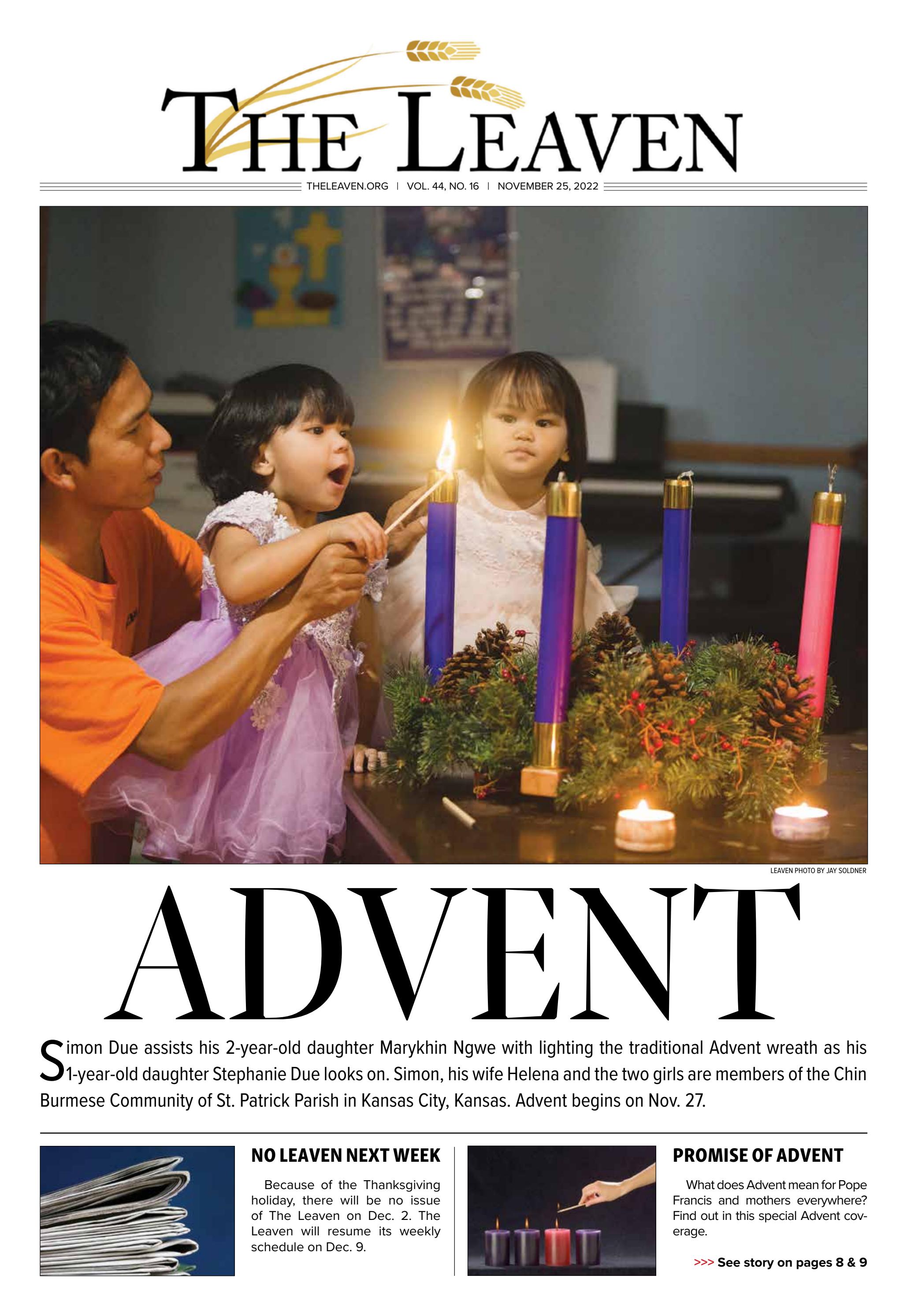 11 25 22 Vol. 44 No. 16 by The Leaven - Issuu