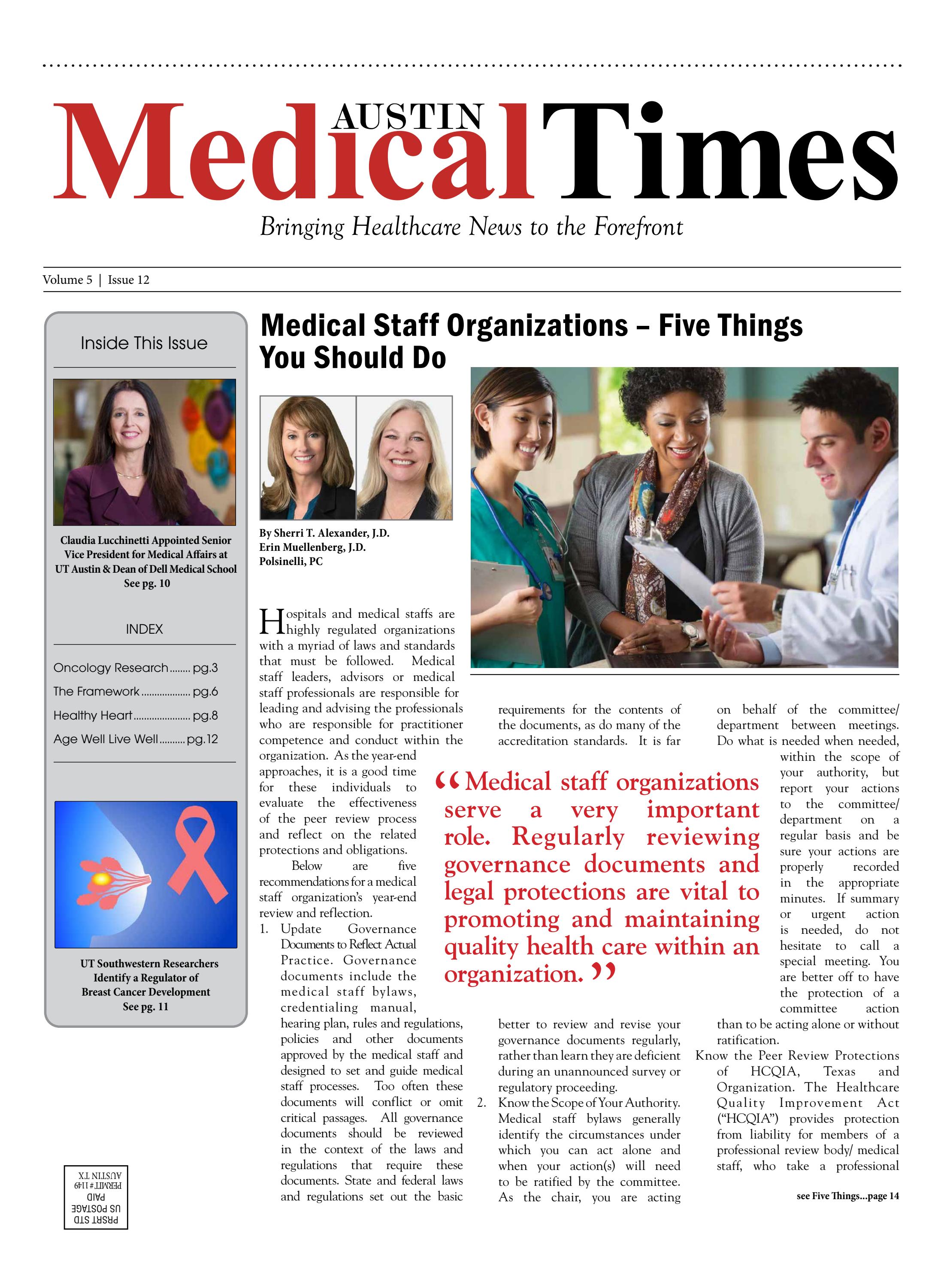 Austin Medical Times by Rick Delarosa - Issuu
