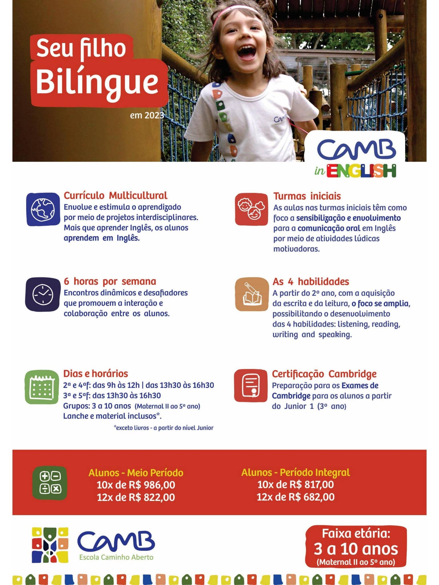 CAMB in English | 2023 by CAMB - Escola Caminho Aberto - Issuu