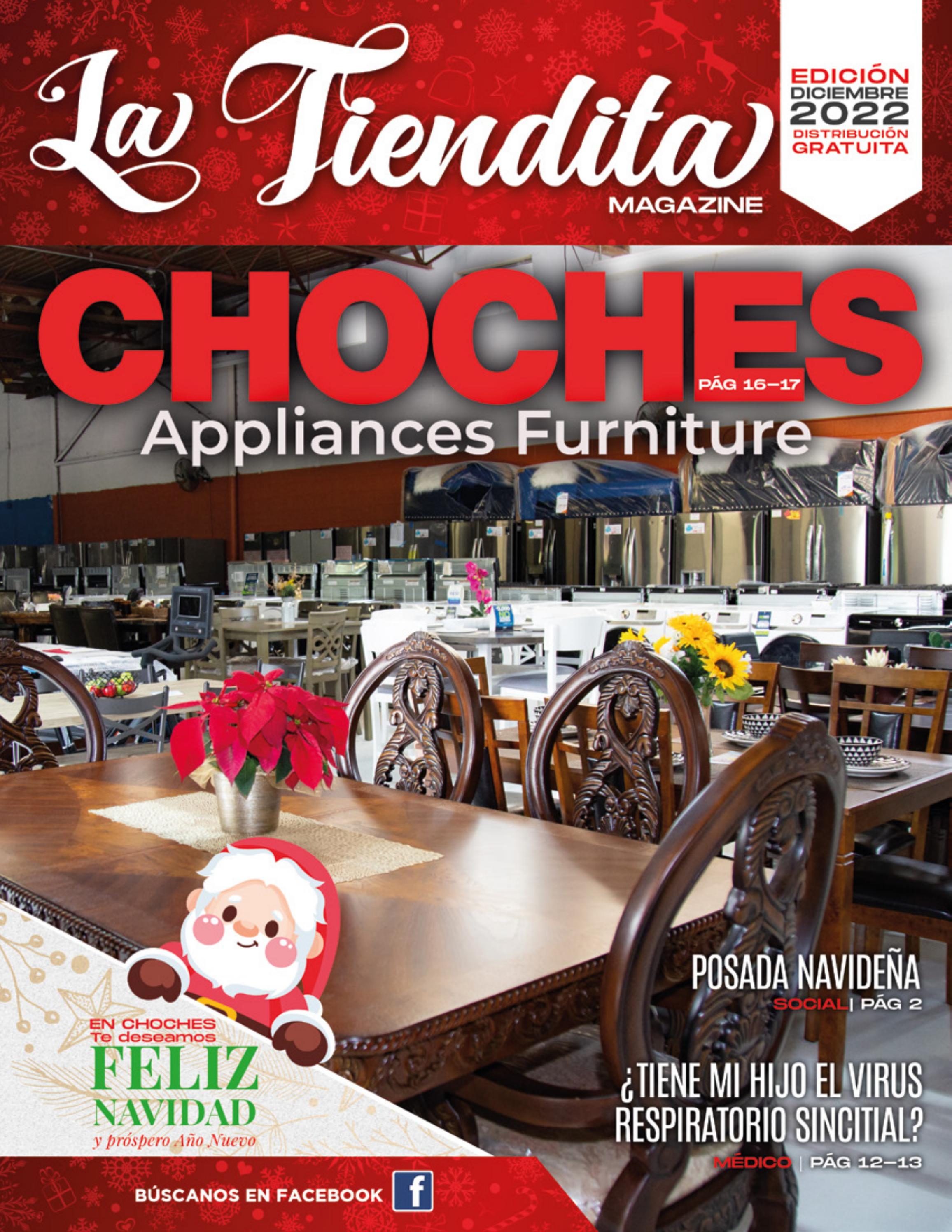 LA TIENDITA MAGAZINE DICIEMBRE 2022 CHOCHES APPLIANCES FURNITURE by LA TIENDITA MAGAZINE - Issuu