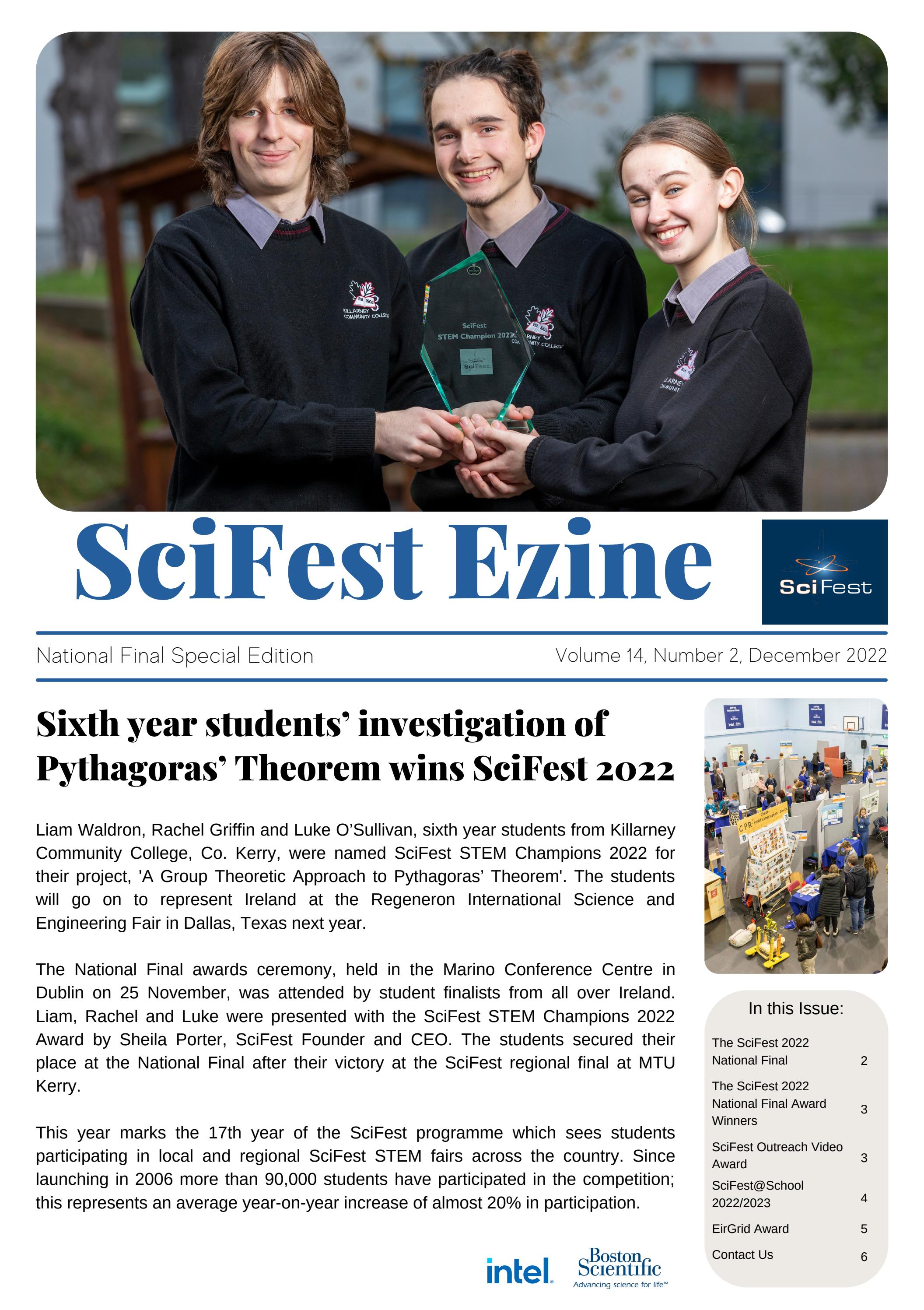 SciFest Ezine, National Final Special Edition, Volume 14, Number 2 ...