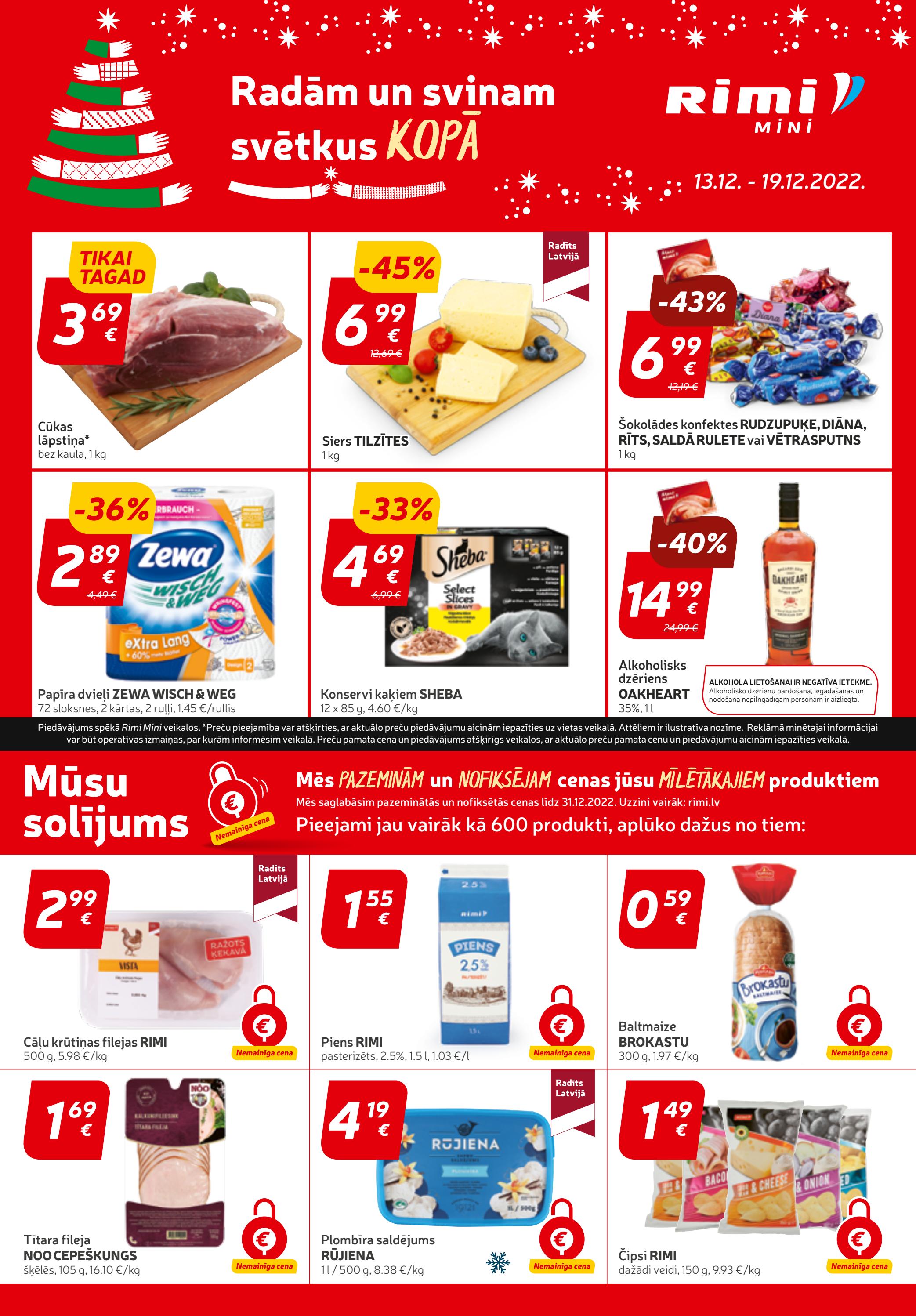 Rimi Mini Akcijas Buklets Un Atleides No 20190917 Uz