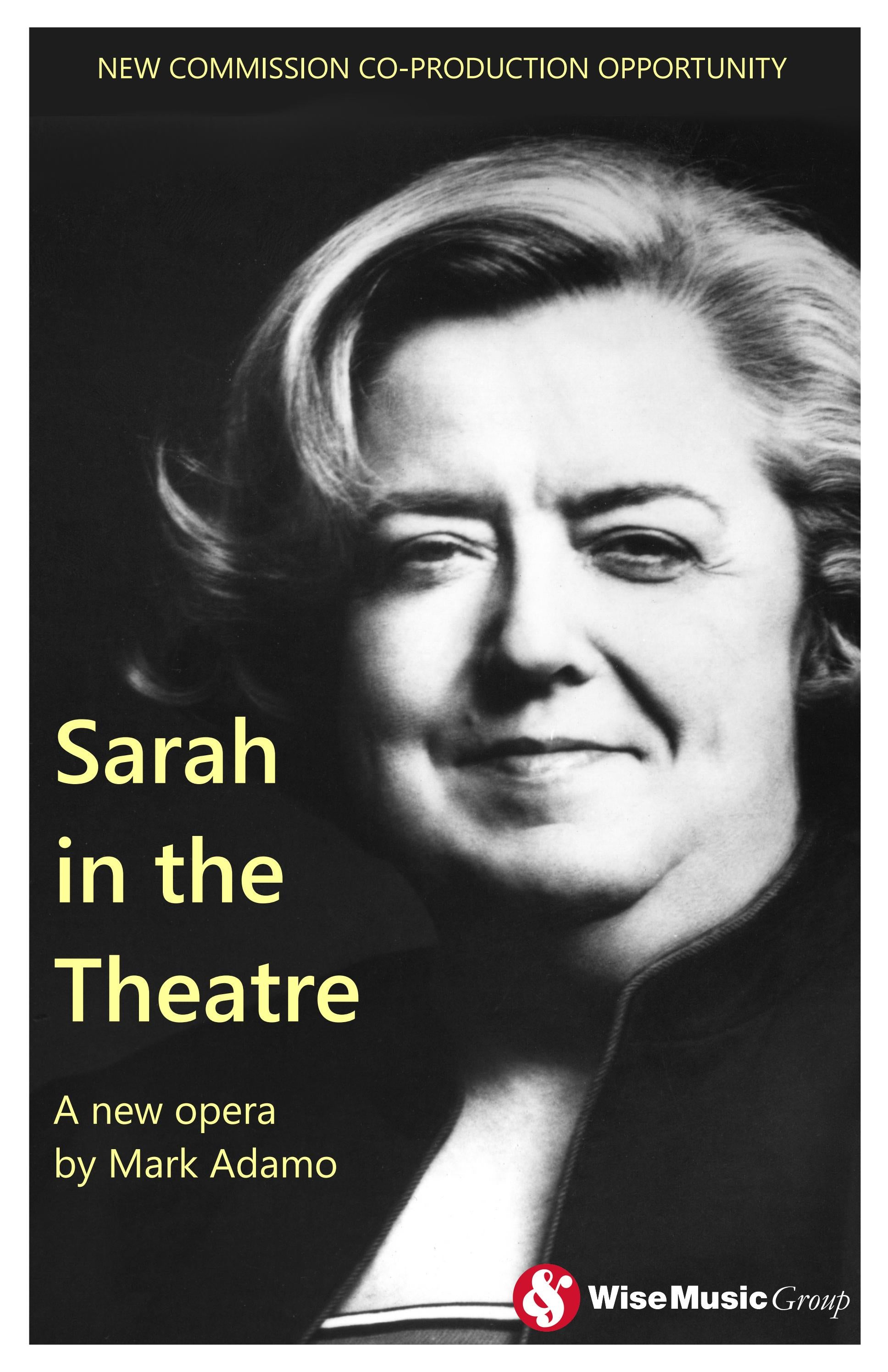 Adamo SARAH IN THE THEATRE leaflet by ScoresOnDemand - Issuu