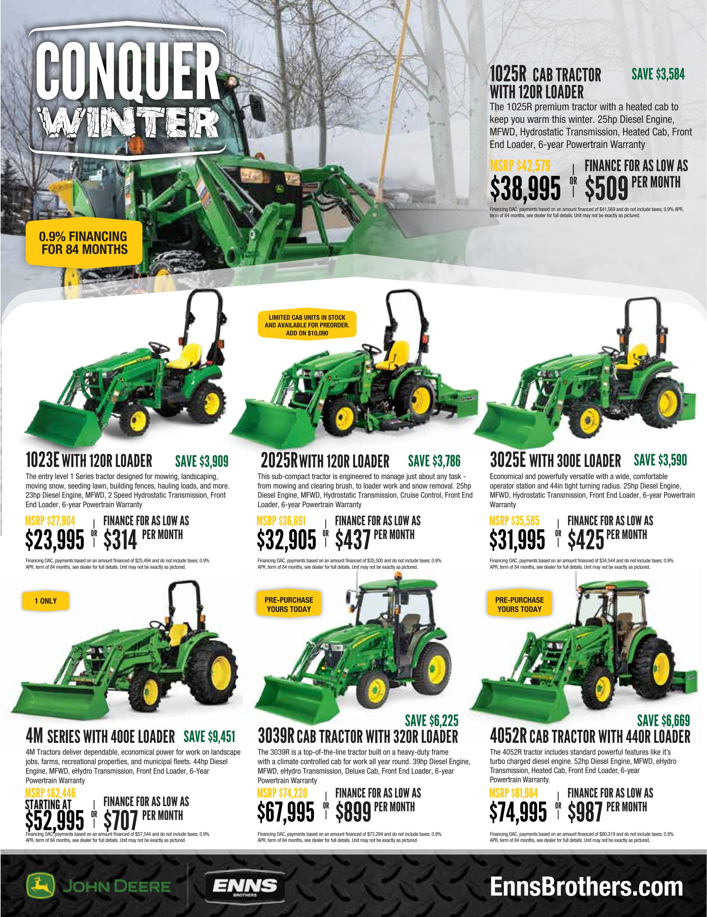 Conquer Winter Flipbook by EnnsBrothers - Issuu