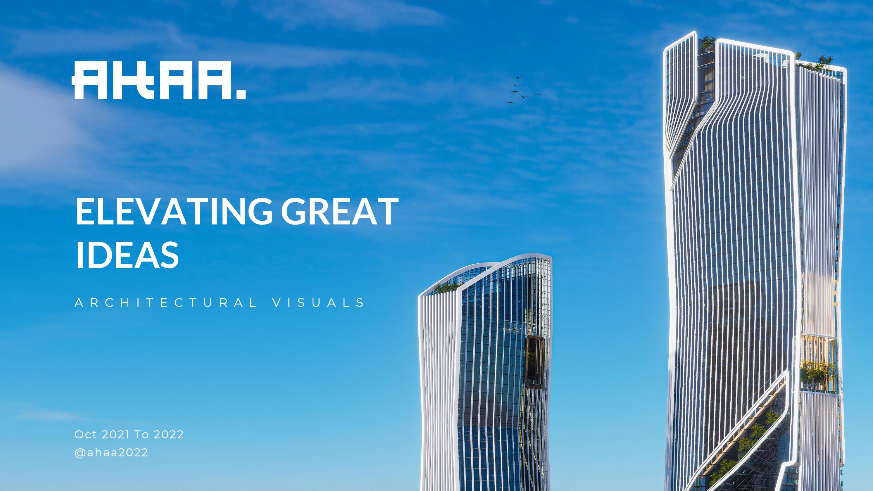 Ahaa Archviz Portfolio by Ahaa architects - Issuu