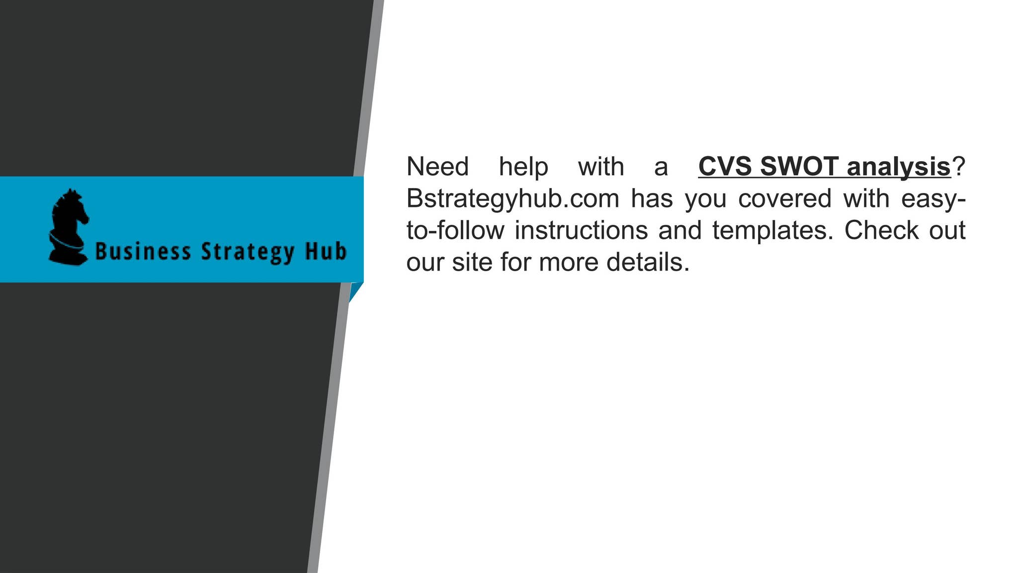 Cvs Swot Analysis | Bstrategyhub.com by bstrategyhub - Issuu