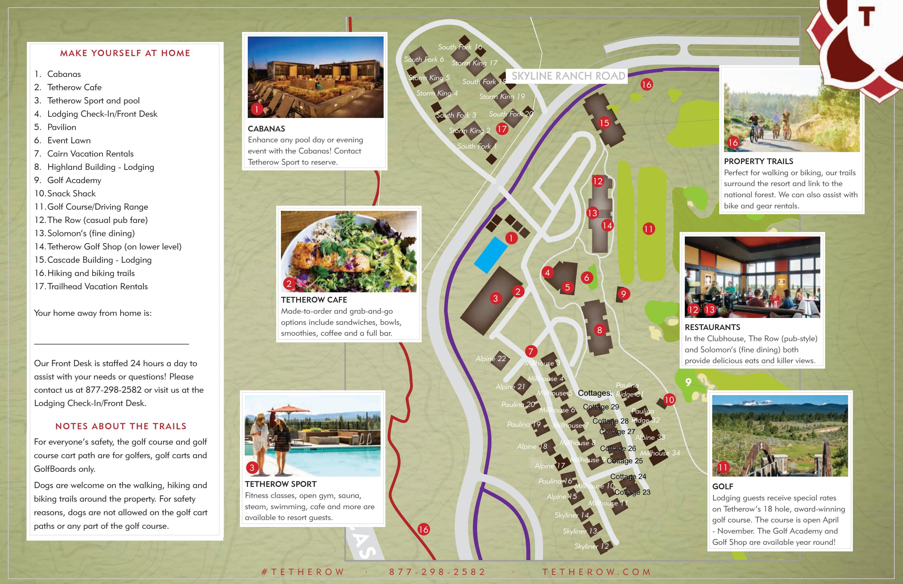 Tetherow Resort Pavilion Map by Cascade School of Music - Issuu