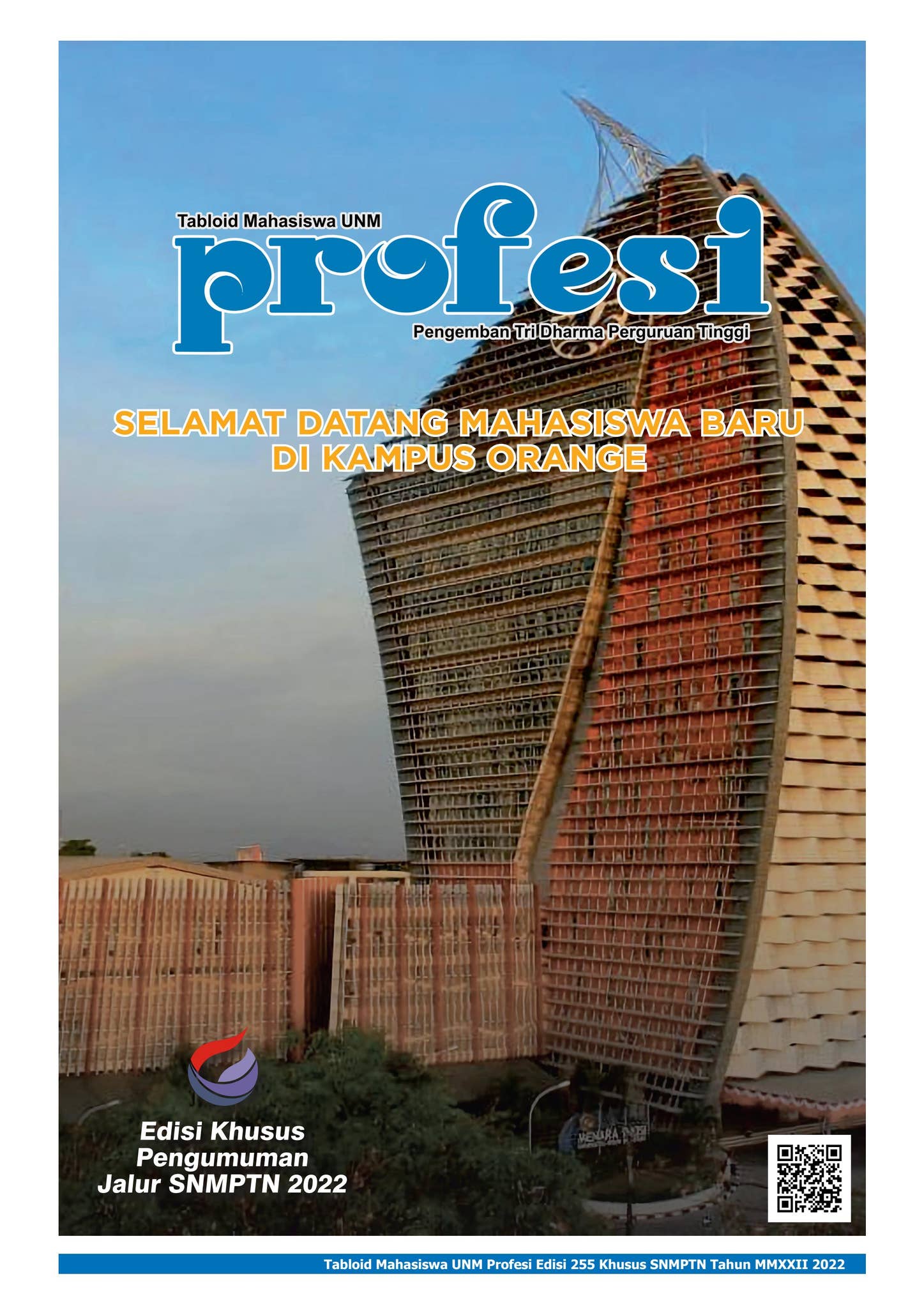 Tabloid Mahasiswa UNM Profesi Edisi 255 Khusus SNMPTN 2022 by Redaksi ...