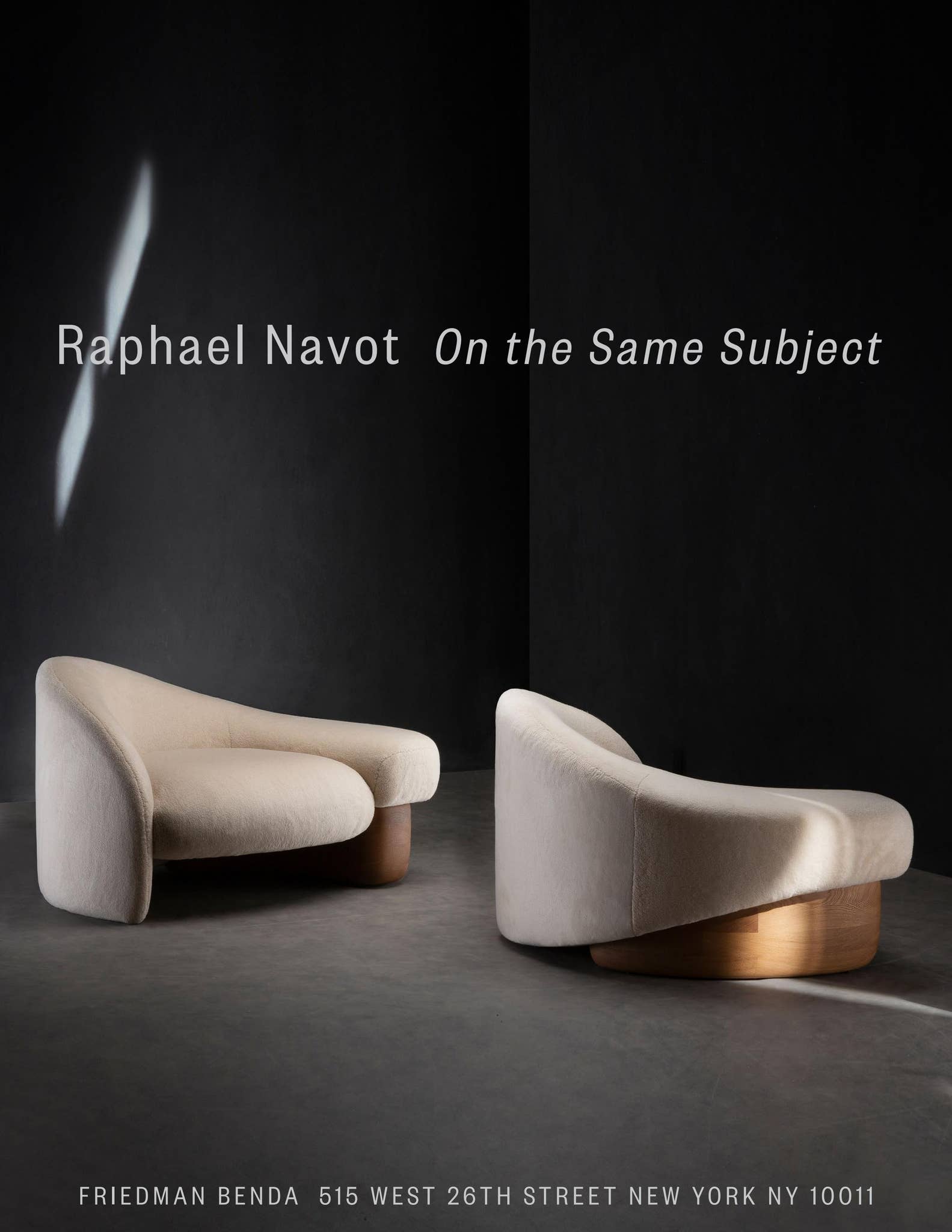 Raphael Navot: On the Same Subject by Friedman Benda - Issuu
