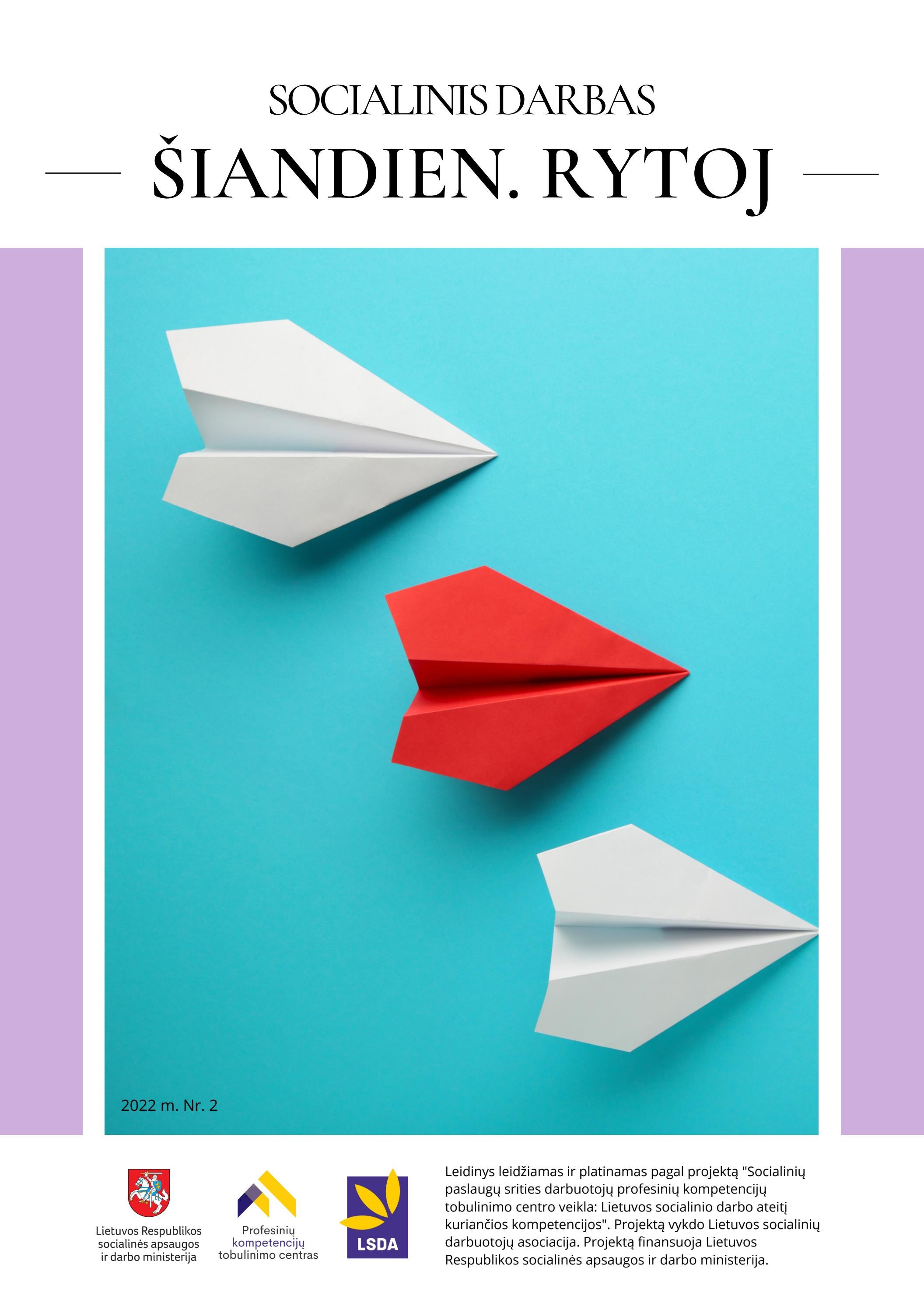 Socialinis darbas. Šiandien. Rytoj. 2022 m. Nr. 2 by Lietuvos ...