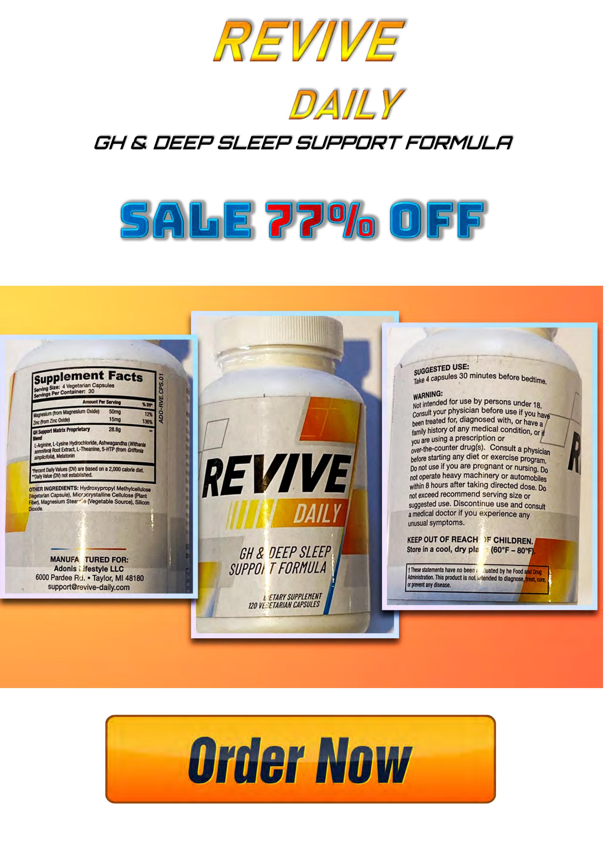Revive Daily Adverse Effects - Customer Reviews Of Revive Daily by ...