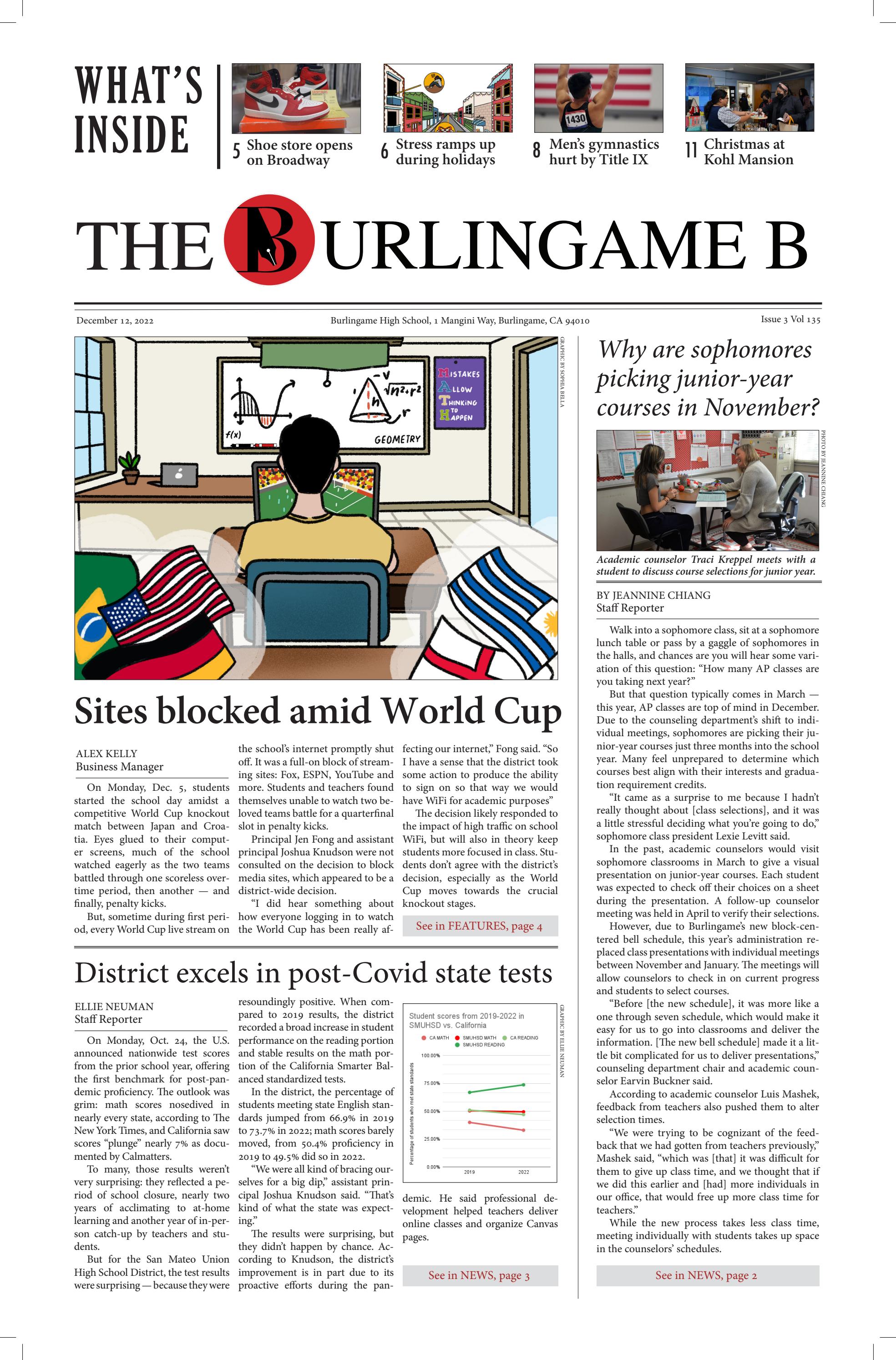 December Issue 2022 by The Burlingame B Newspaper - Issuu
