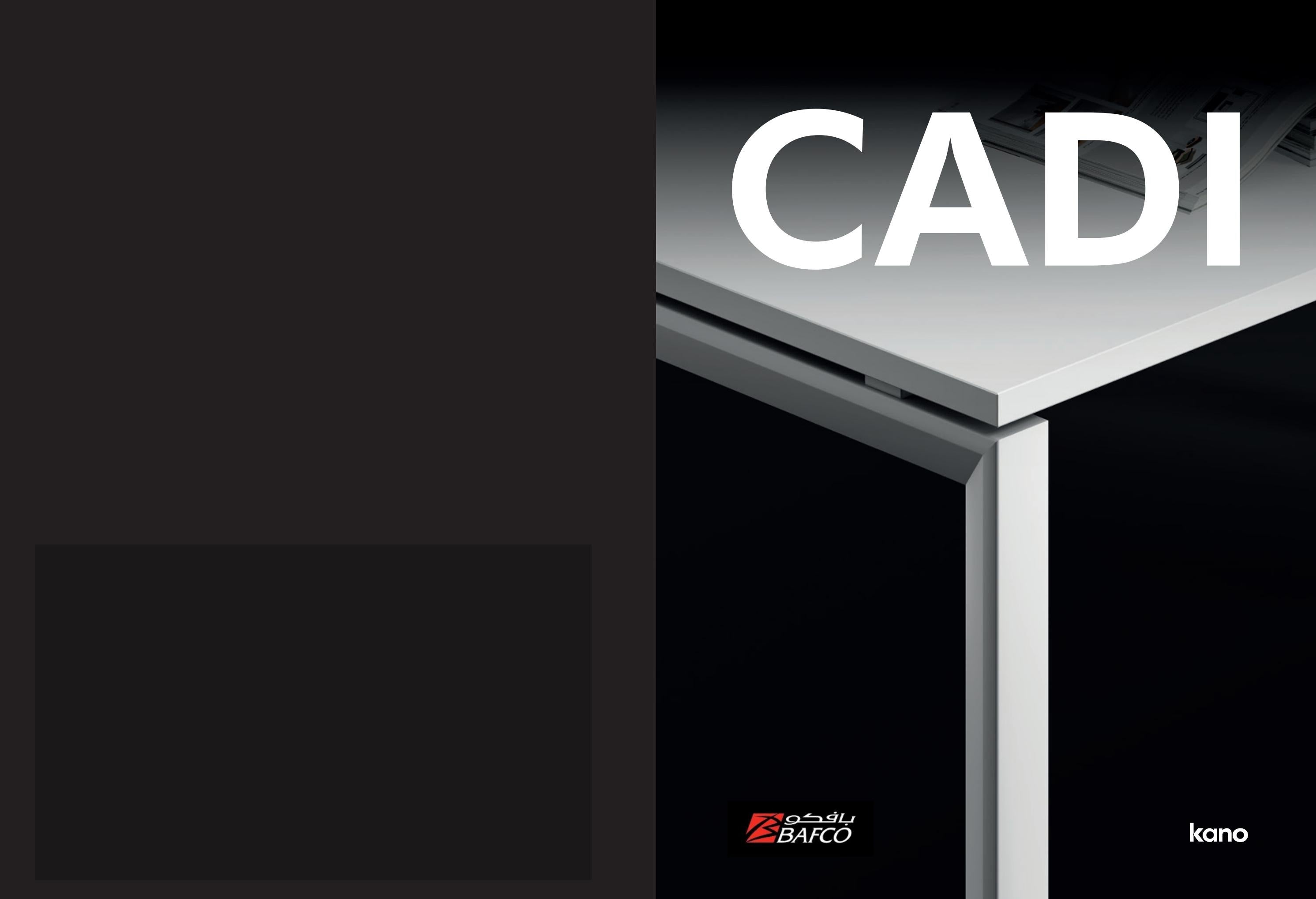Cadi Workstation by BAFCO & Kano by BAFCO - Issuu