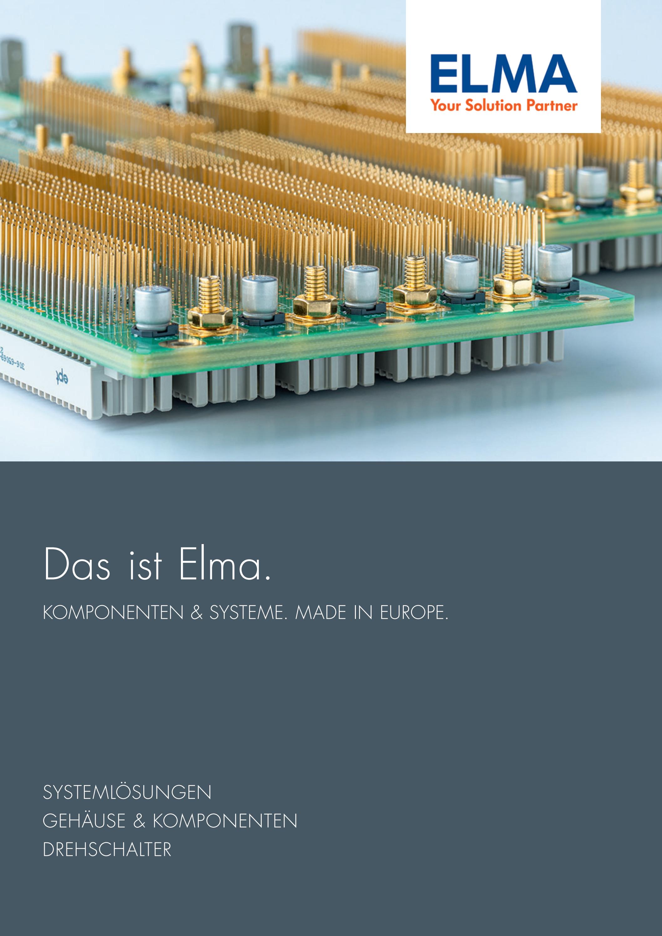 Das ist Elma - Broschüre DE by Elma Electronic AG - Issuu