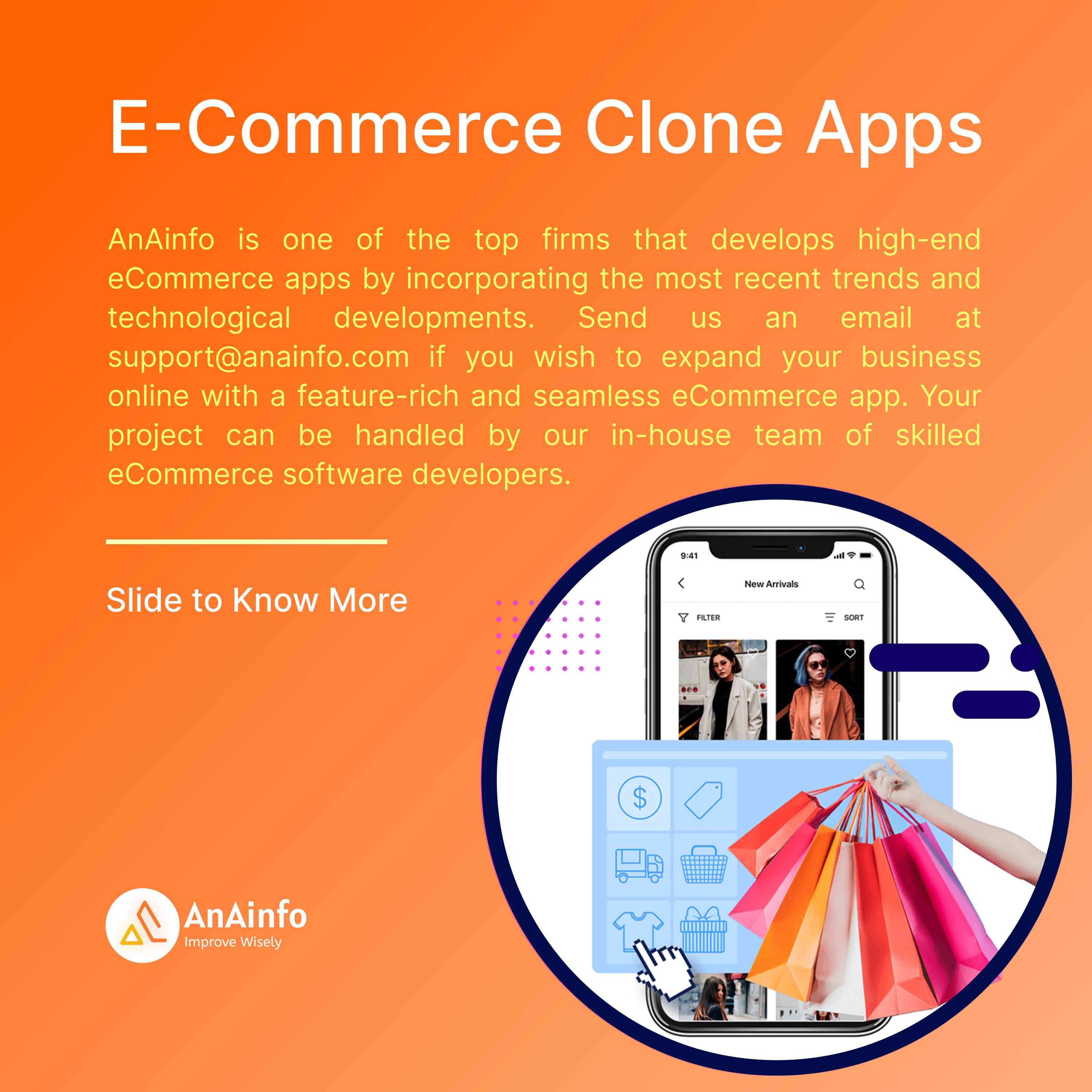 E Commerce Clone Apps By Anainfo Issuu