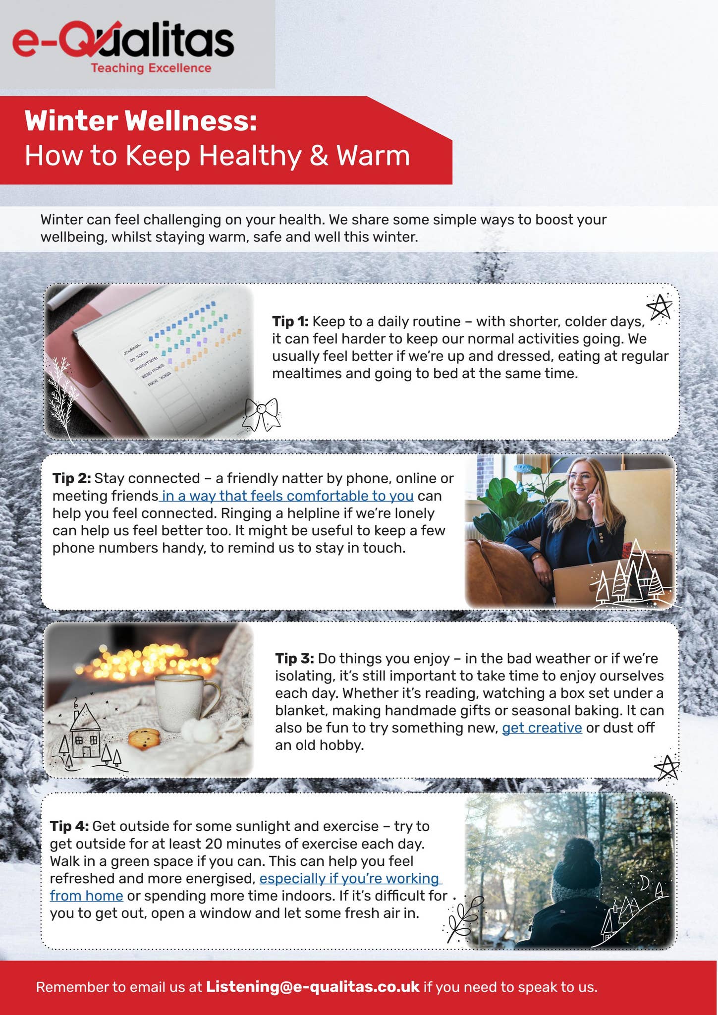 Winter Wellness: How to keep healthy and warm by ...