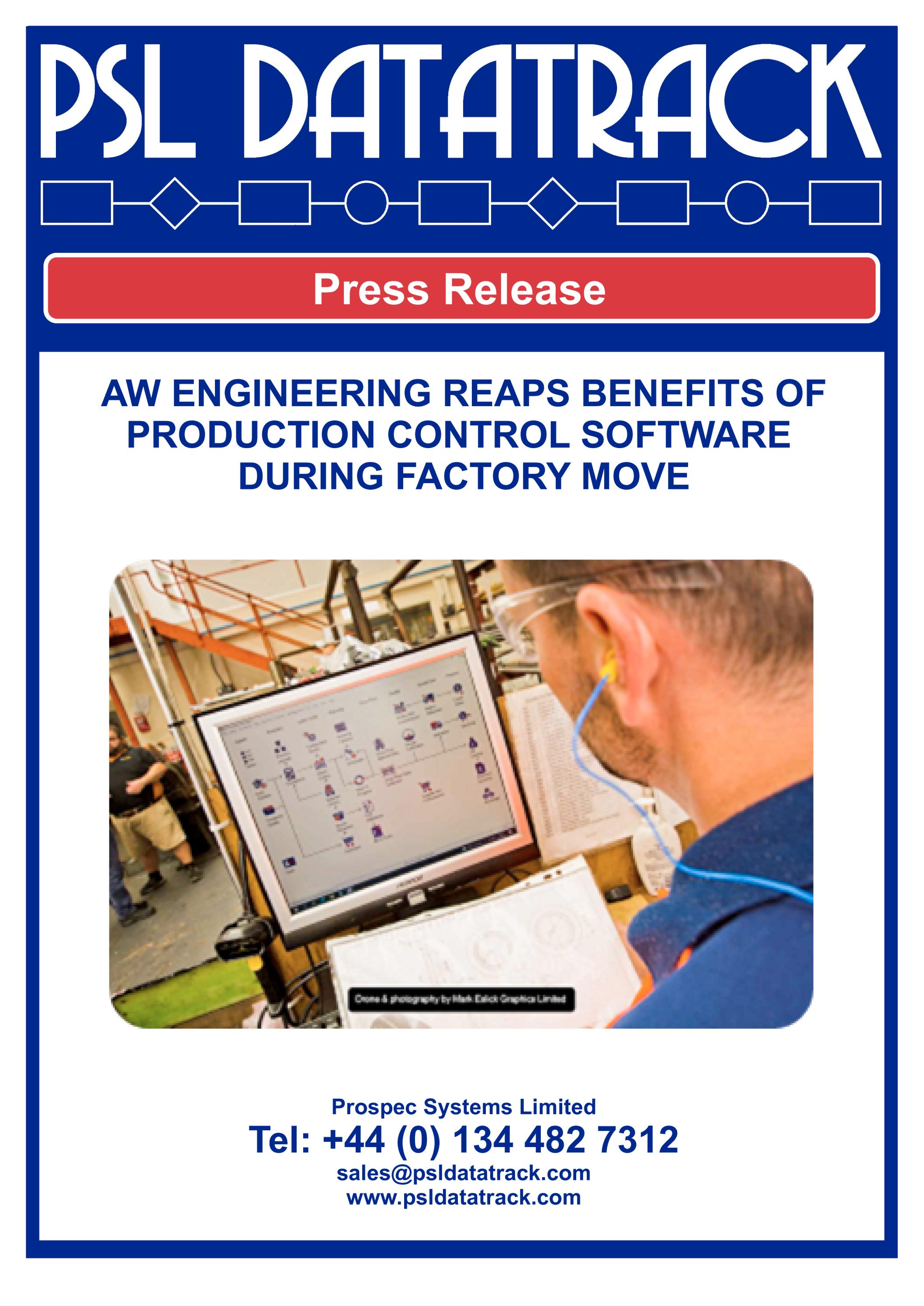 AW Engineering Reaps Benefits Of Production Control Software During ...