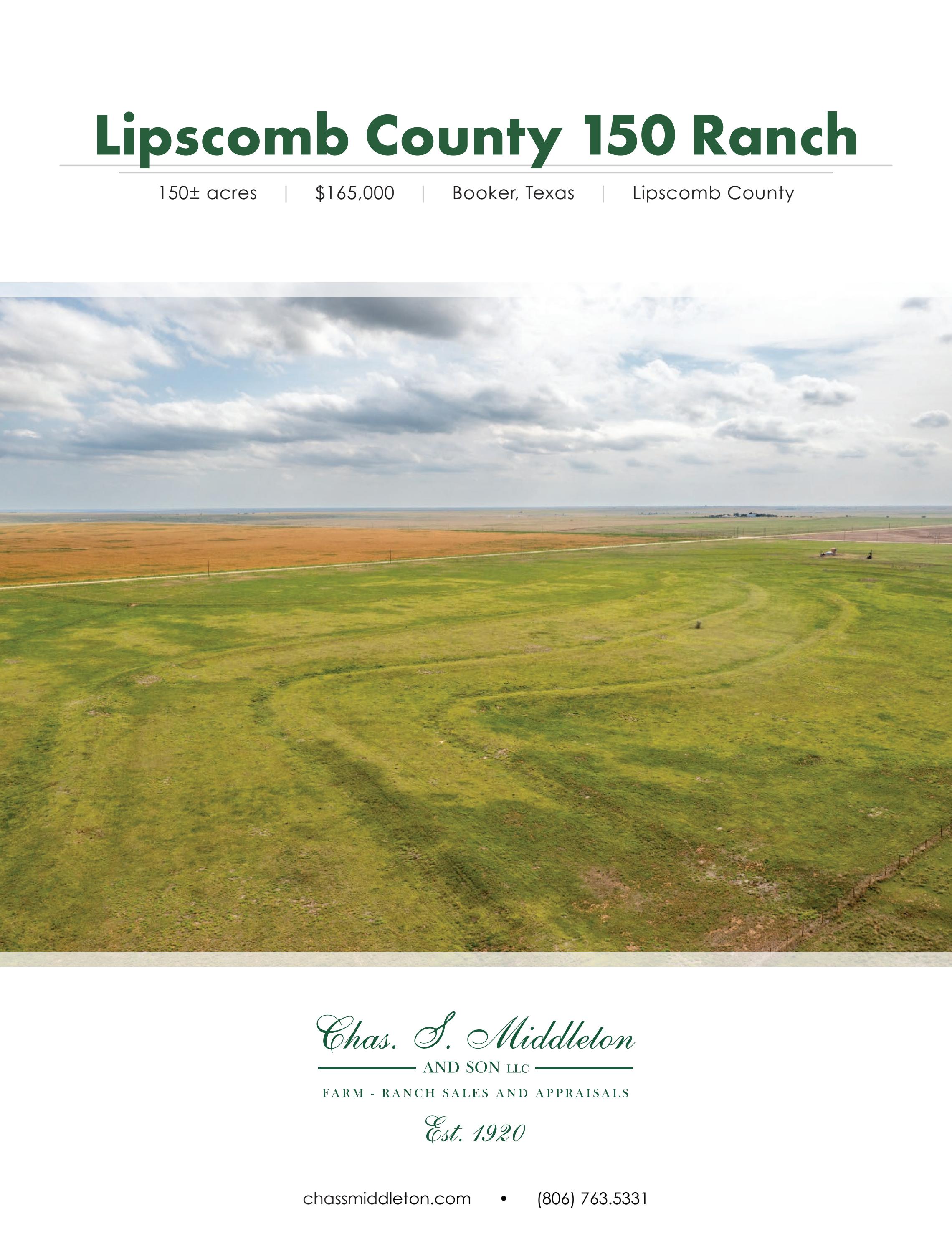Lipscomb County 150 Ranch by csmandson - Issuu