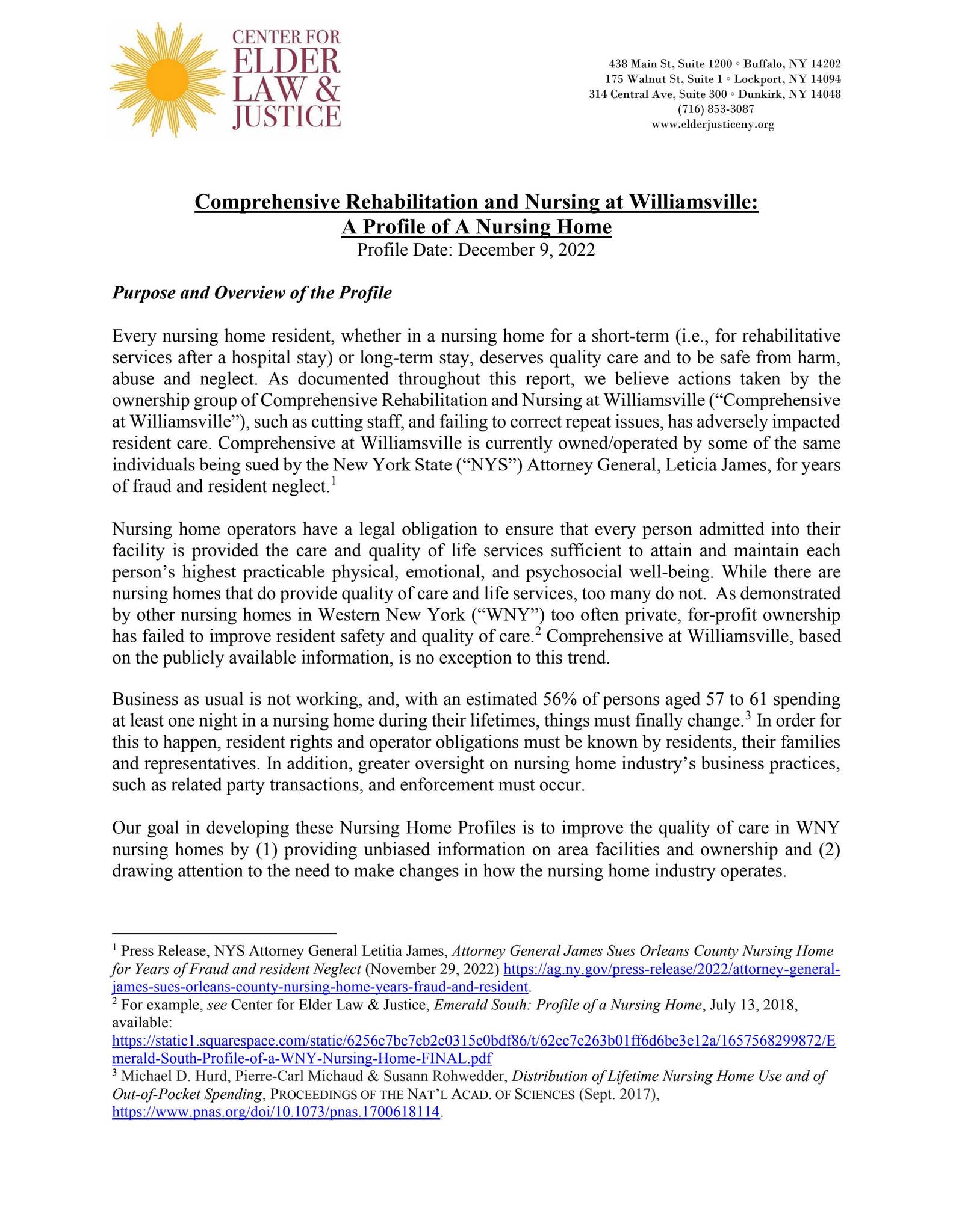 Nursing Home Profiles - Comprehensive Rehabilitation and Nursing at ...