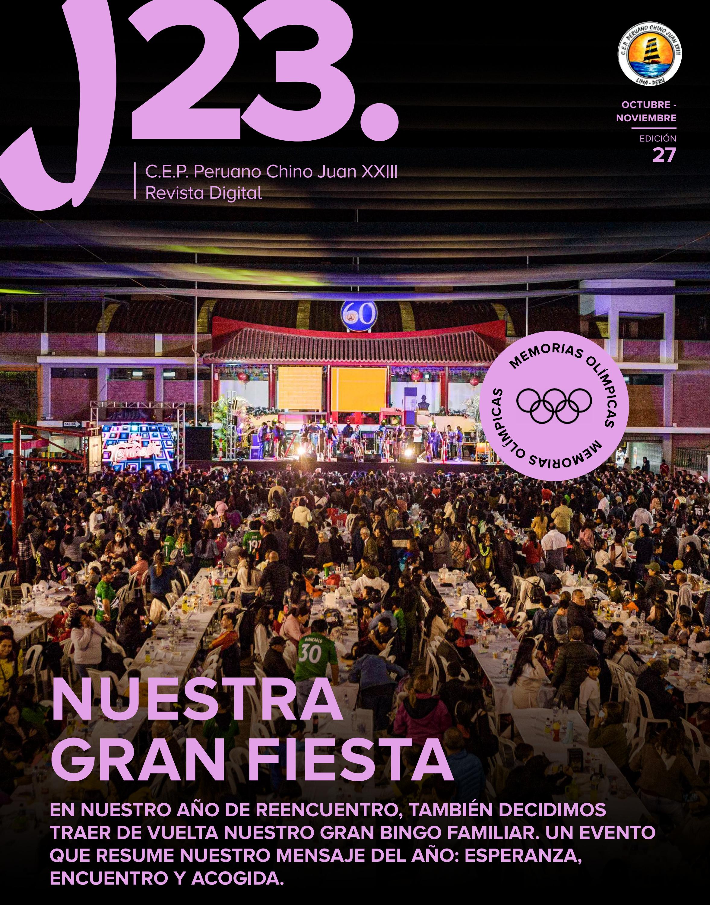 Revista J23 No. 23 by BoletinJ23 - Colegio Peruano Chino Juan XXIII - Issuu