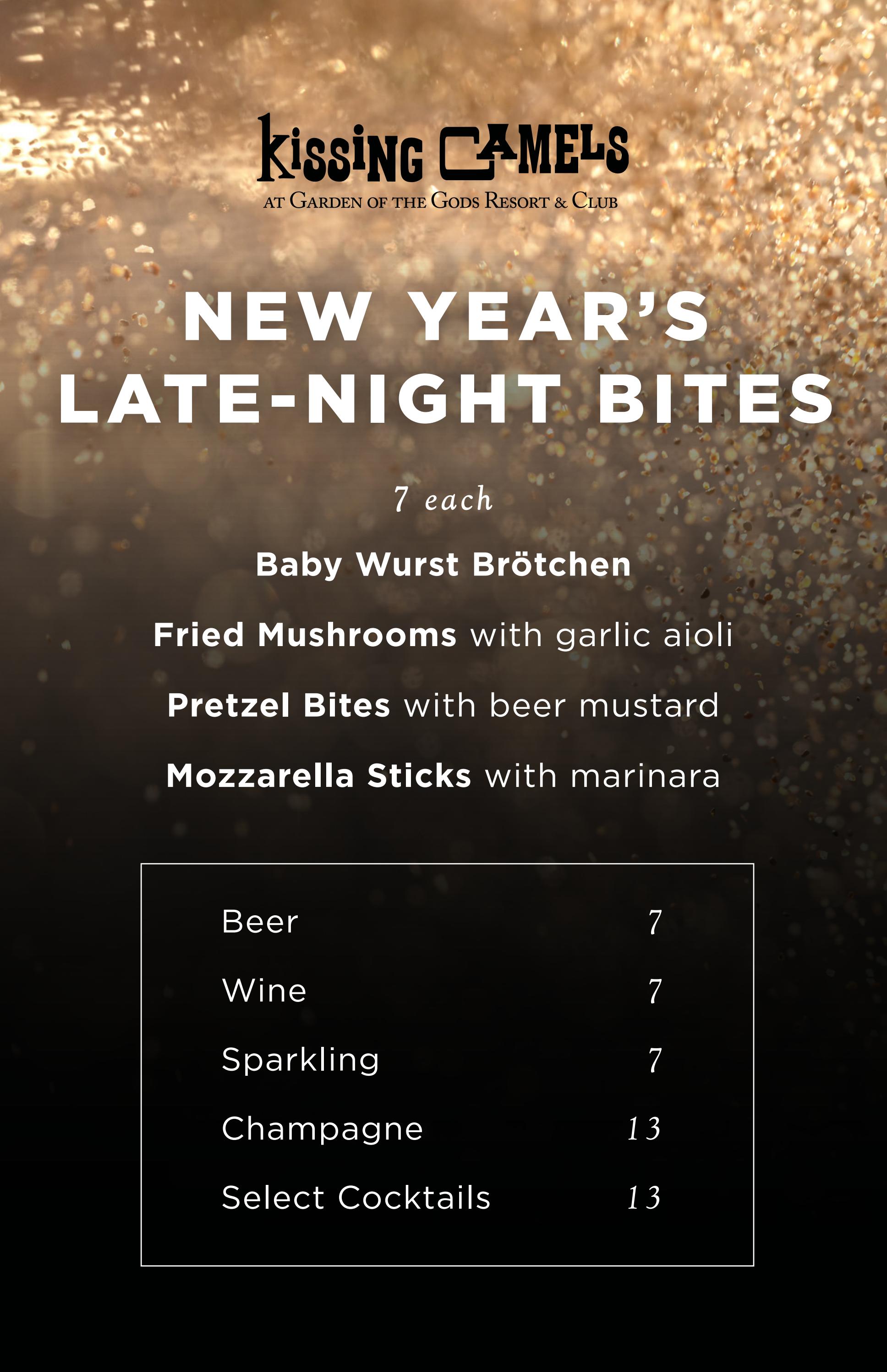 KC Grille NYE Late Night Menu by gardenofthegodsresortandclub - Issuu