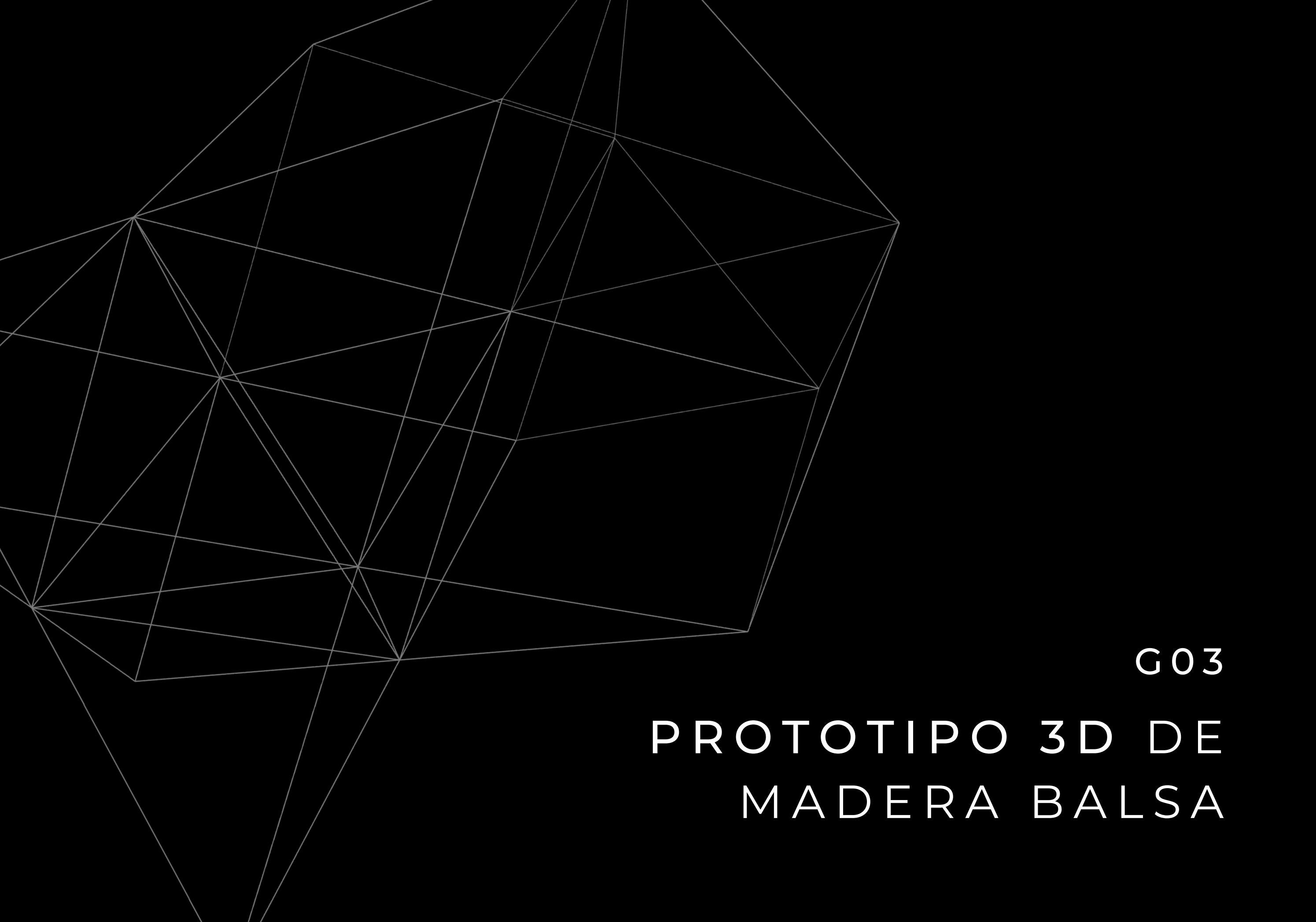 PROTOTIPO 3D DE MADERA BALSA | PULPITO by roger.dixneuf_19 - Issuu