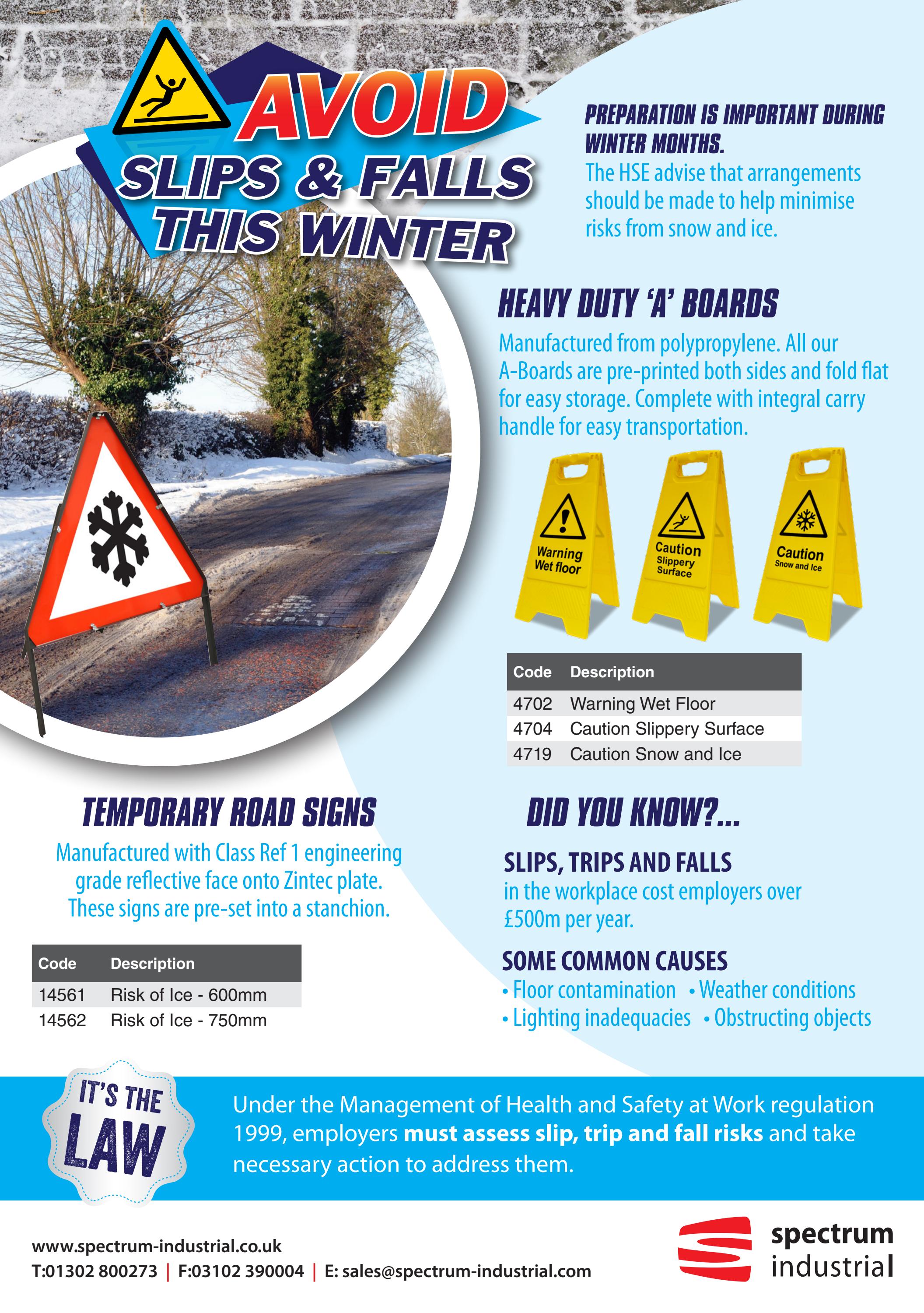 Spectrum Winter Trips Slips and Falls 2021 by Centurion Europe - Issuu