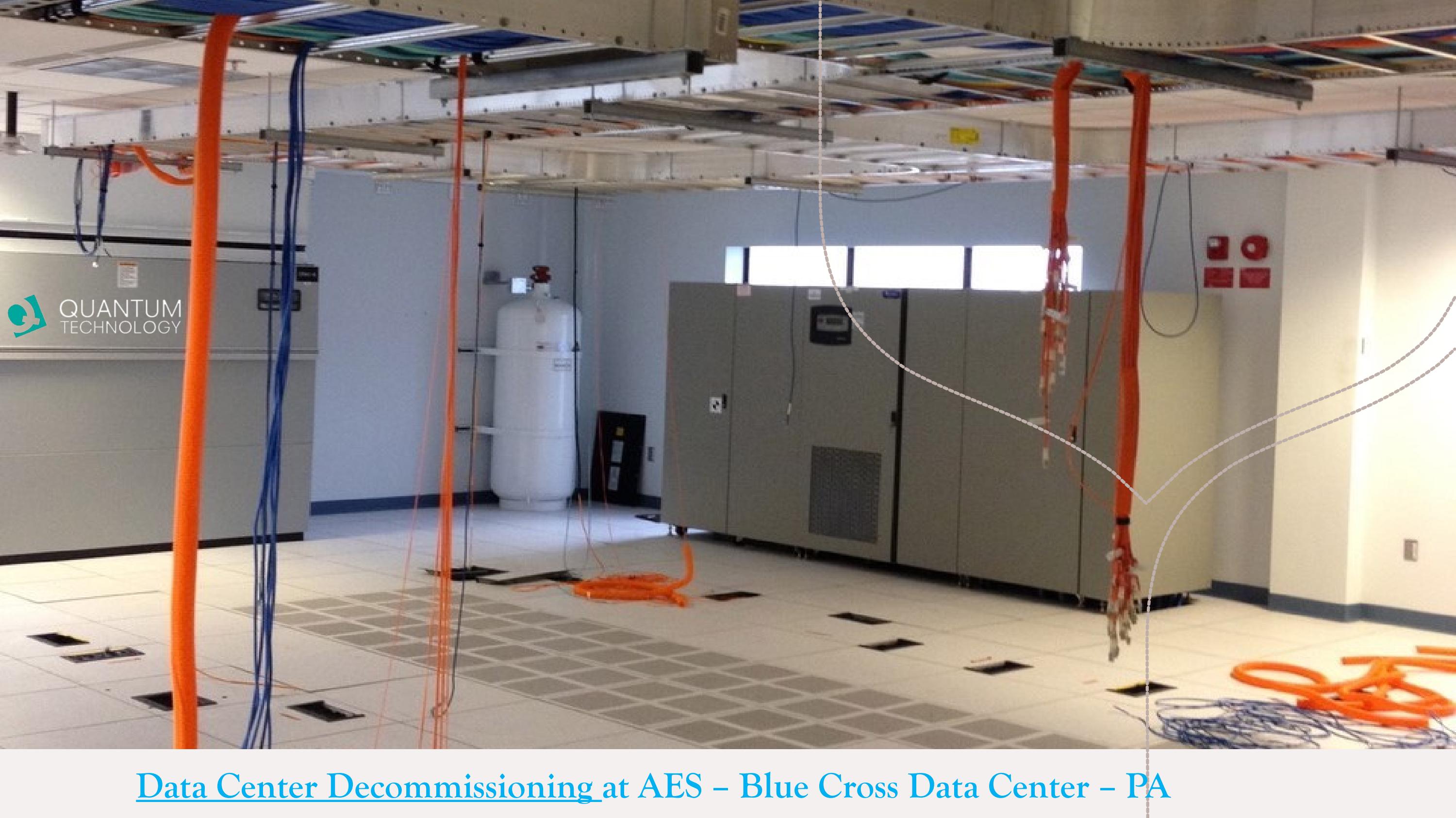 Data Center Decommissioning at AES – Blue Cross Data Center – PA by ...