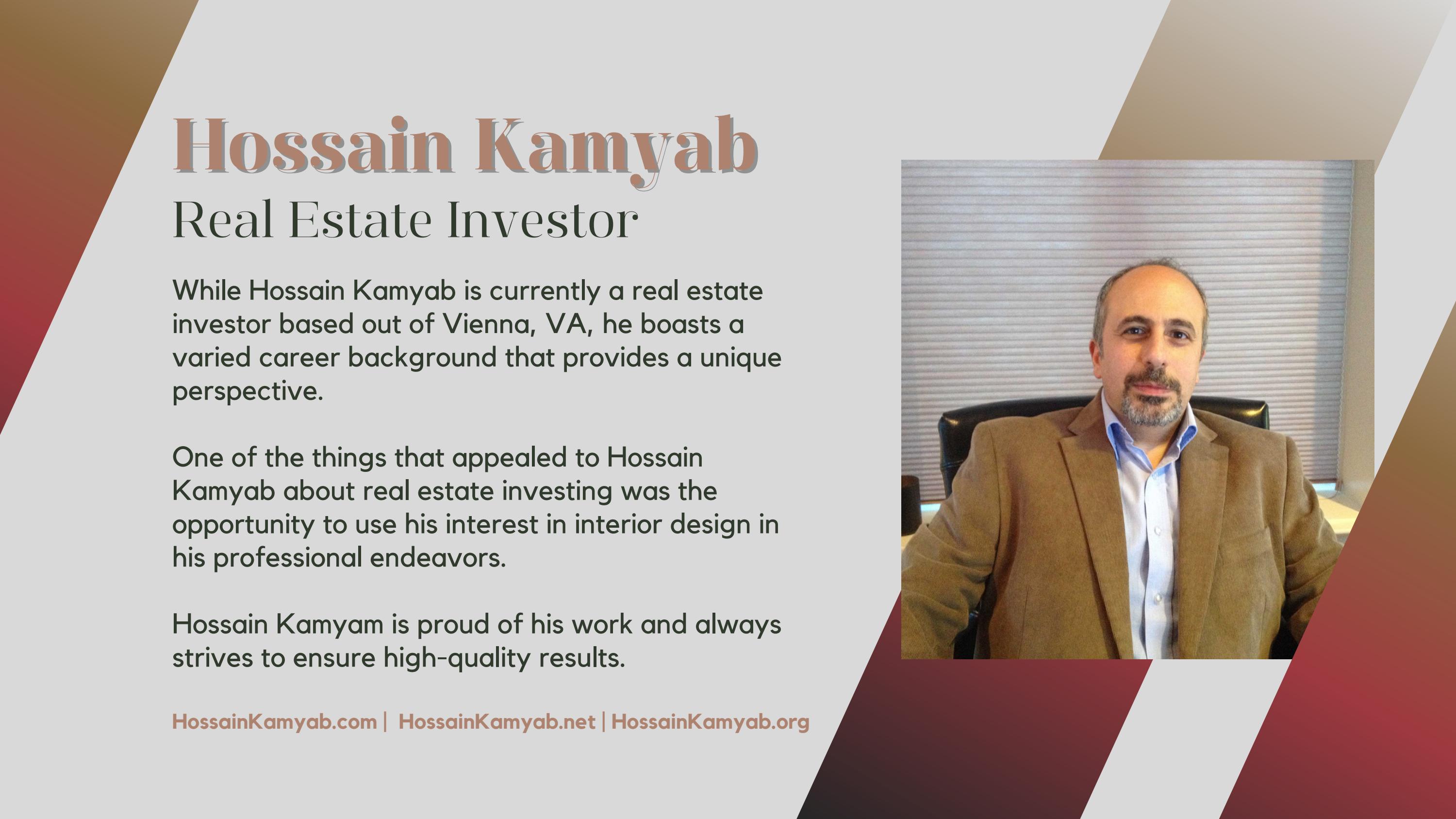 Hossain Kamyab | Real Estate Investor | Vienna, VA by Hossain Kamyab ...