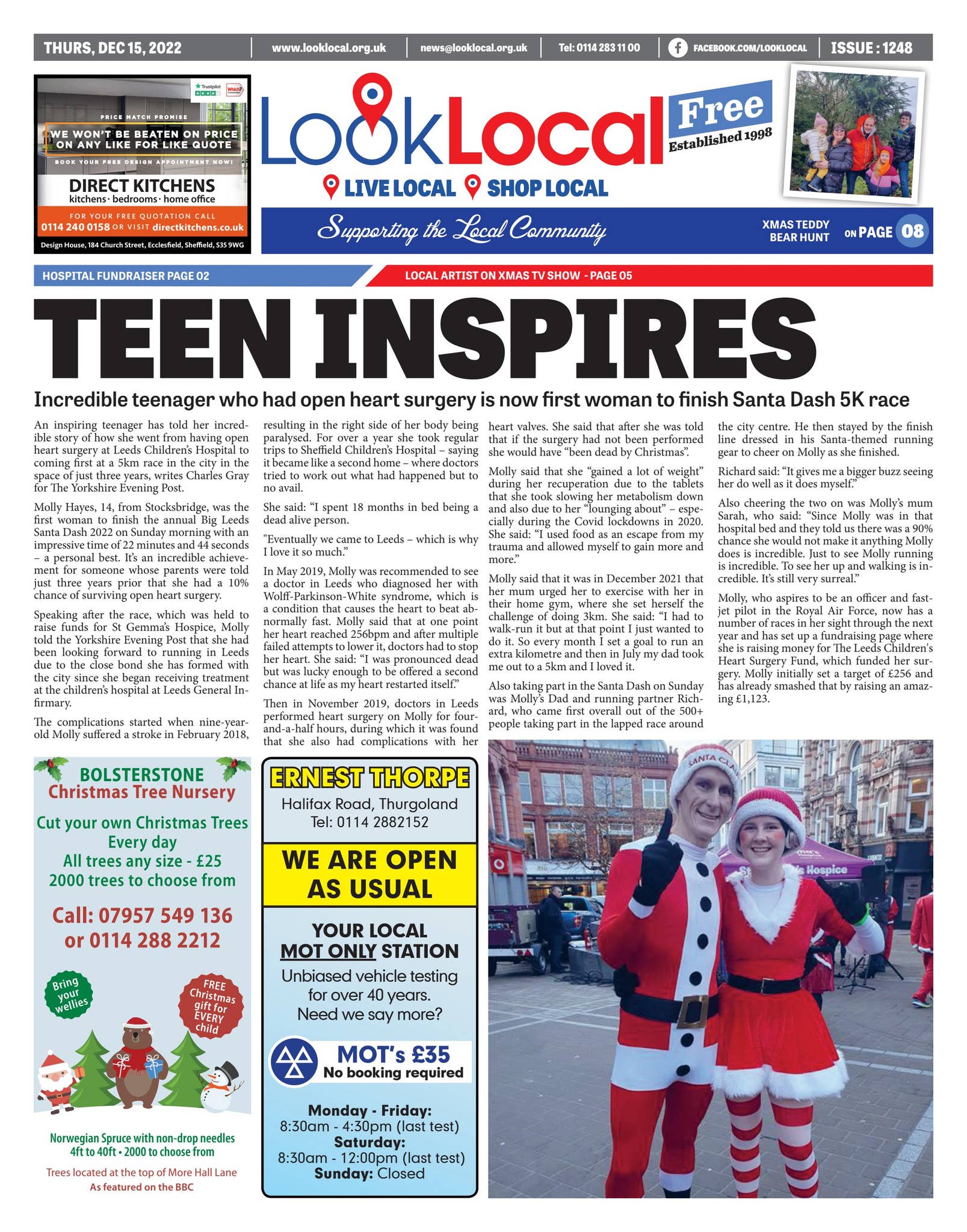 Look Local Issue 1248 Thursday 15 December 2022 by Look Local Newspaper ...