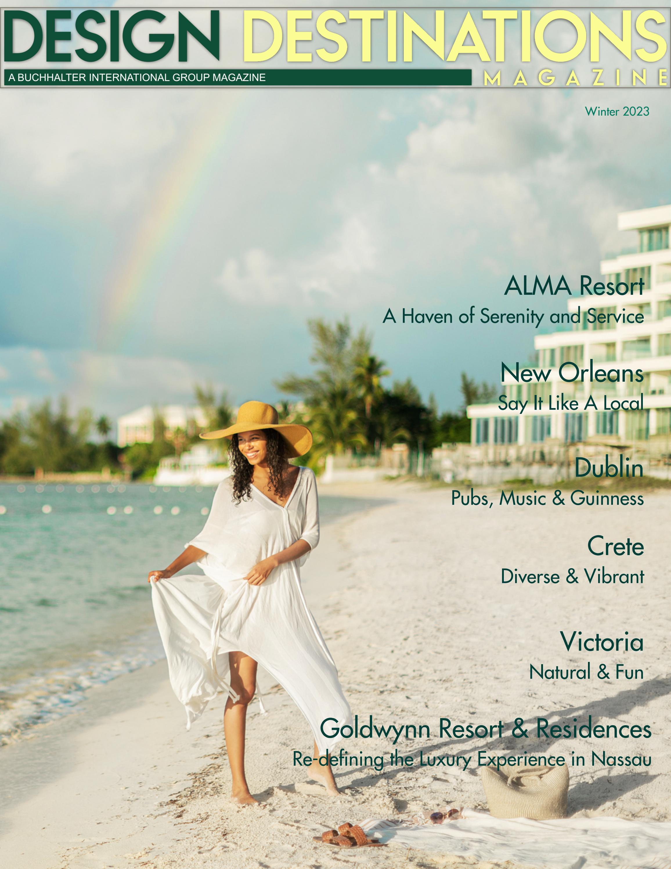 The title ofDesign Destinations Magazine Winter 2023 by Franz E ...