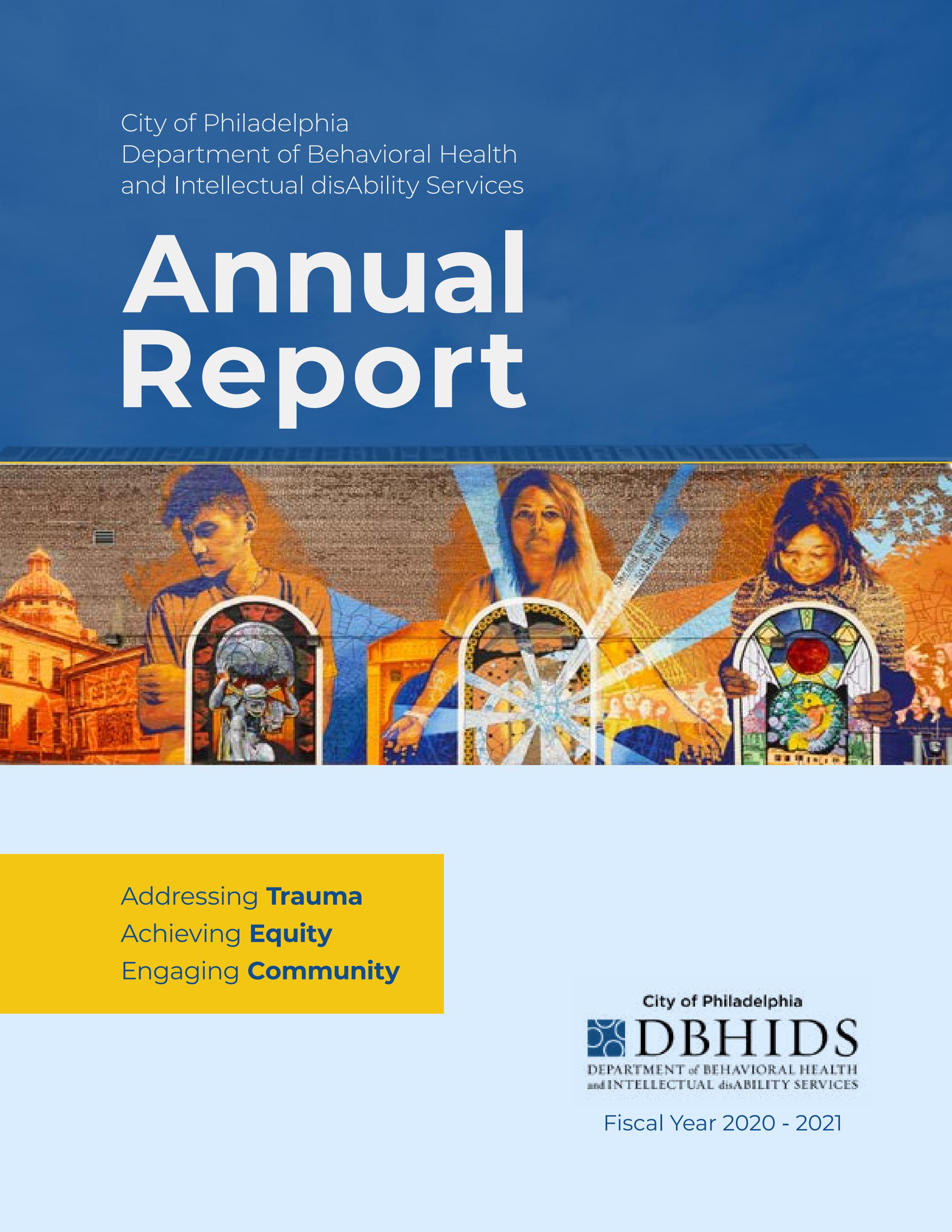 DBHIDS Annual Report by DBHIDS - Issuu