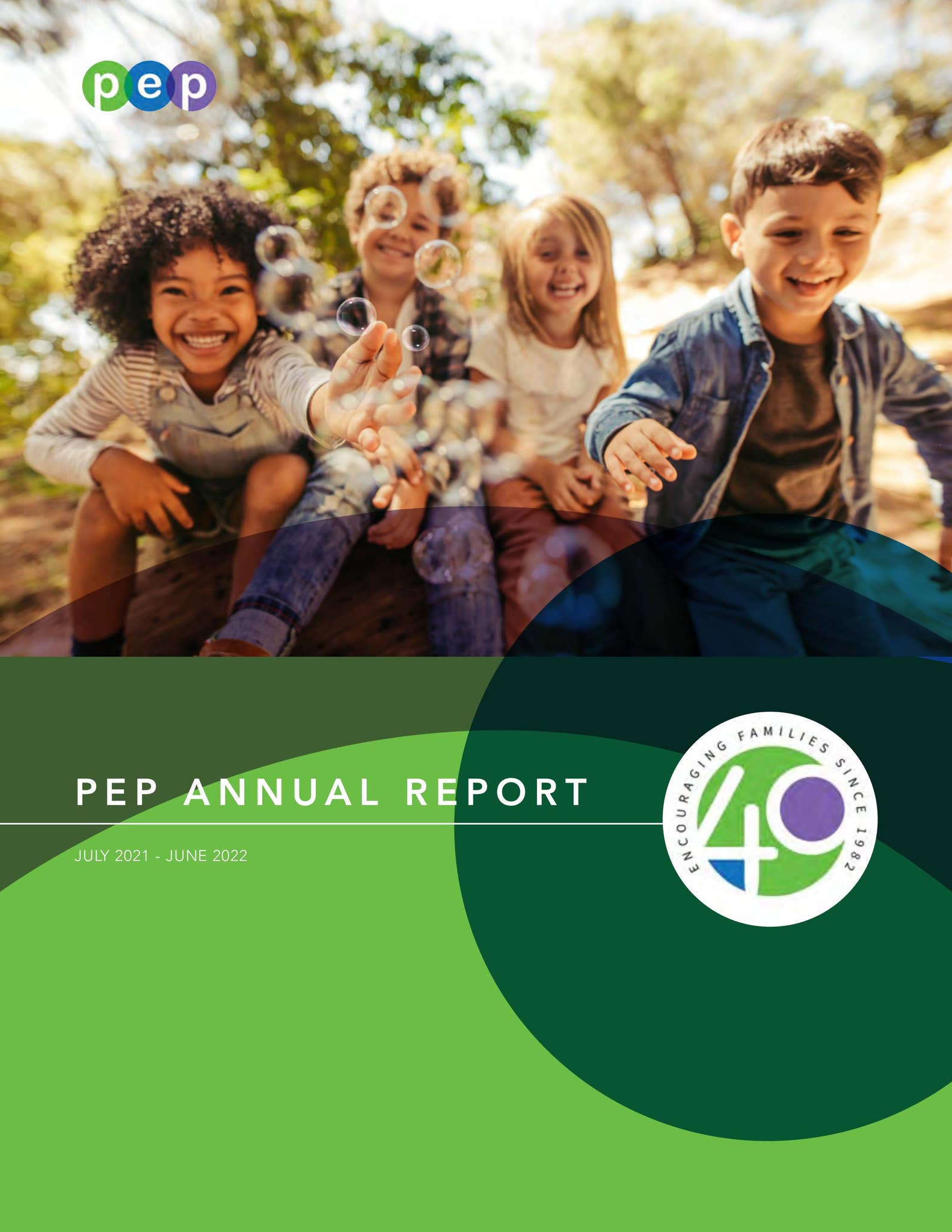 PEP Annual Report FY22 by Parent Encouragement Program - Issuu