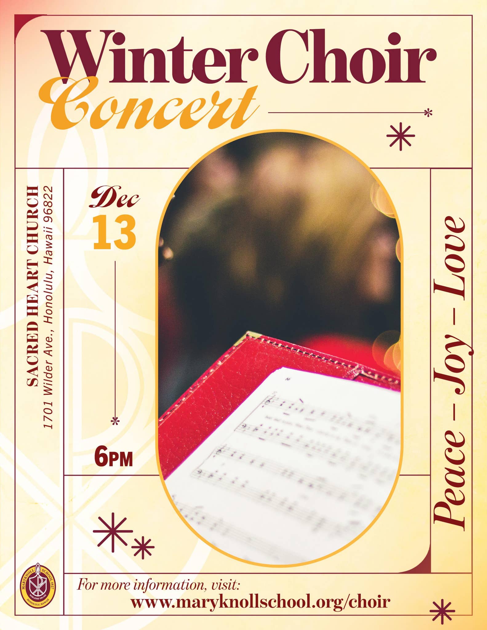 2022 Winter Choir Concert Program by Maryknoll School - Issuu