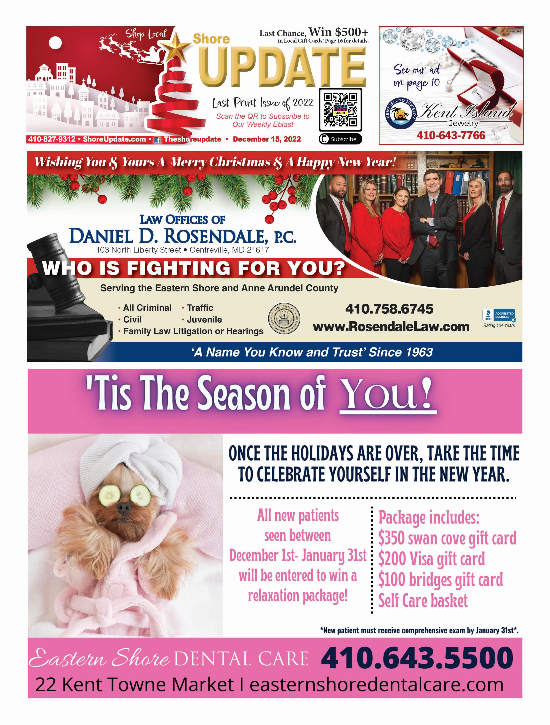 Shore Update December 15, 2022 by The Shore Update - Issuu